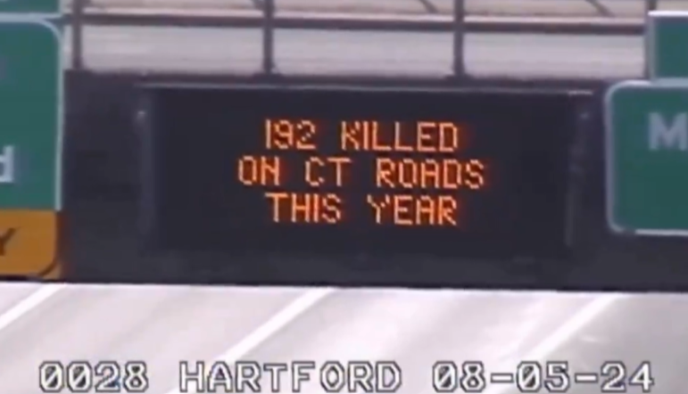 New CT highway signs remind motorists of rise in road fatalities
