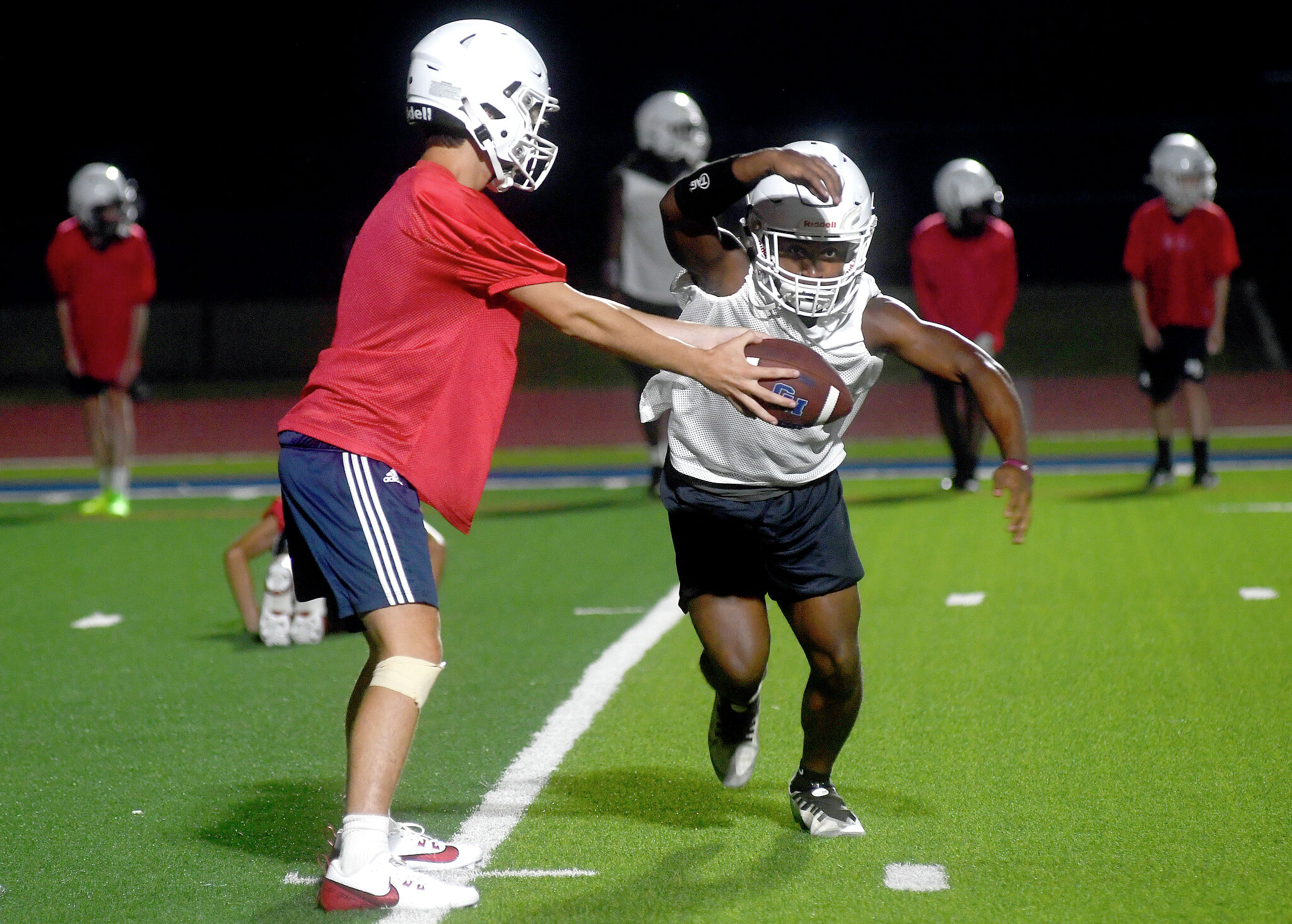 Hardin-Jefferson gets in first-week practice before football kicks off