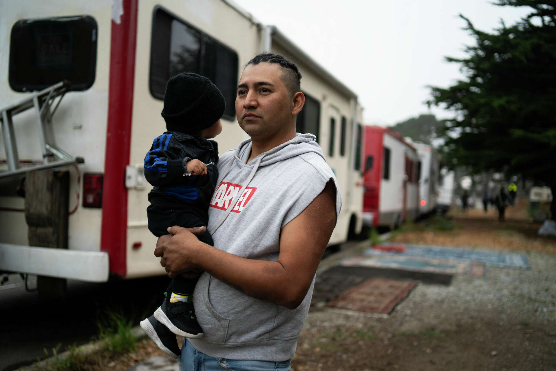 Homeless SF families living in RVs near Stonestown are displaced