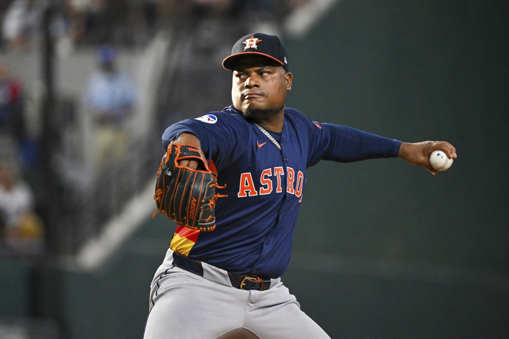 Houston Astros: Framber Valdez misses no-hitter in win over Rangers