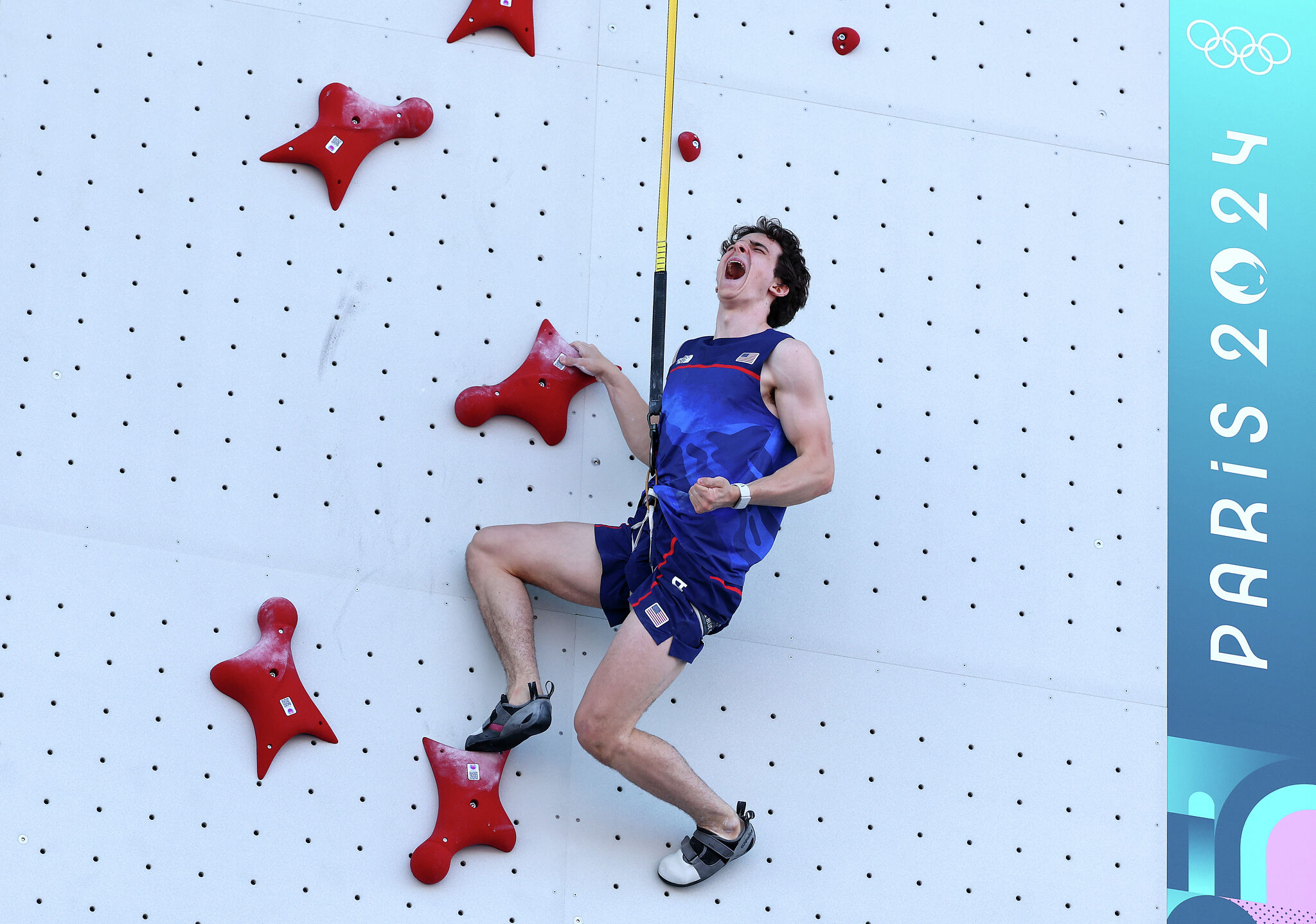 Texas Teen breaks climbing world record at 2024 Paris Olympics