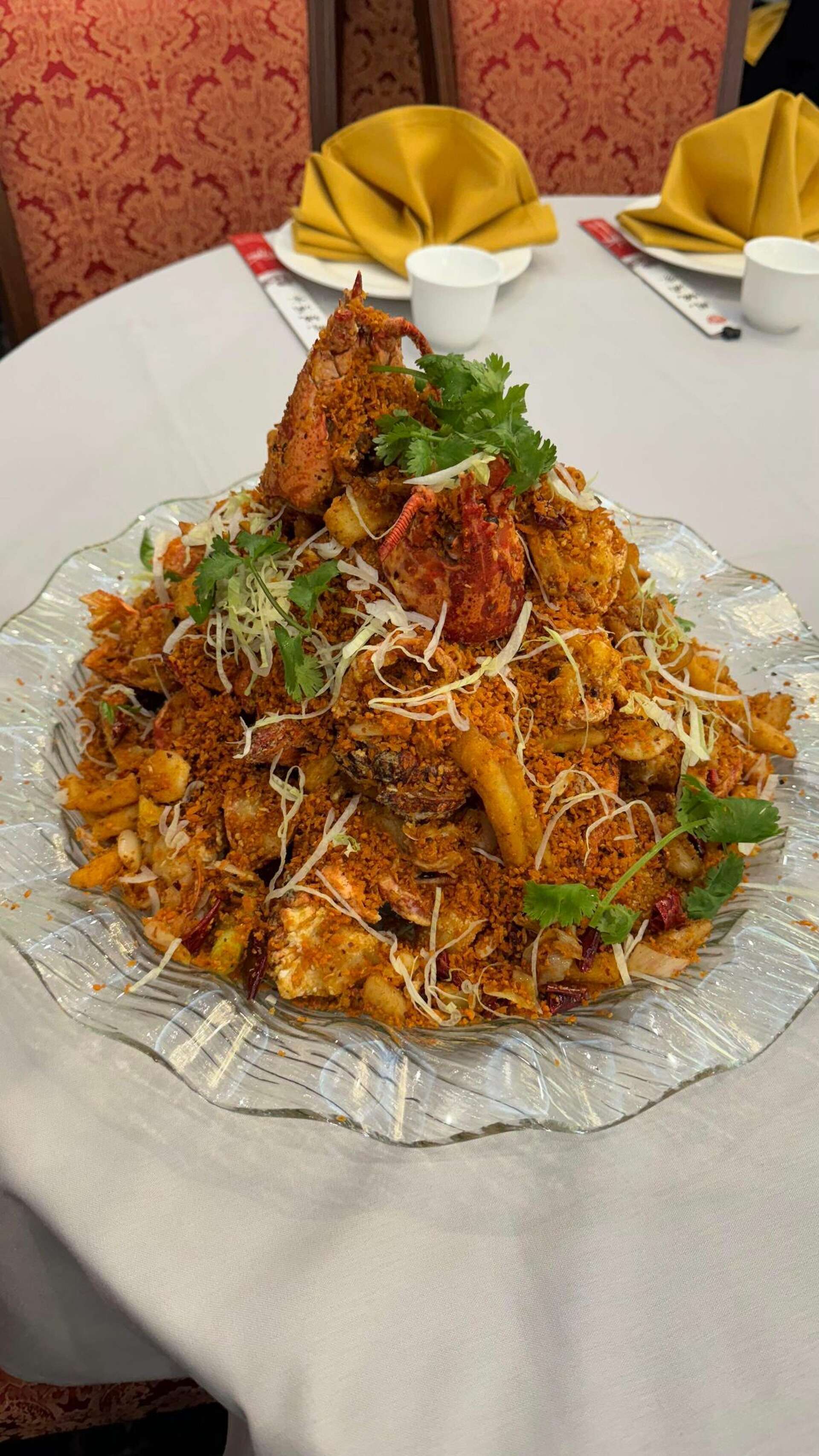 Houston's Fung's Kitchen debuts lobster mountain from chef Hoi Fung