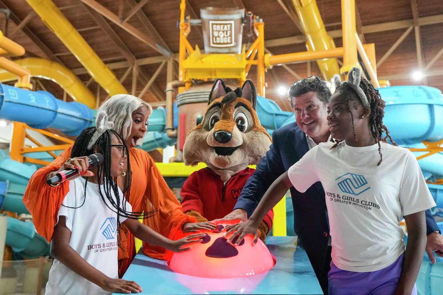 Houston's Great Wolf Lodge is officially open. Take a look inside.