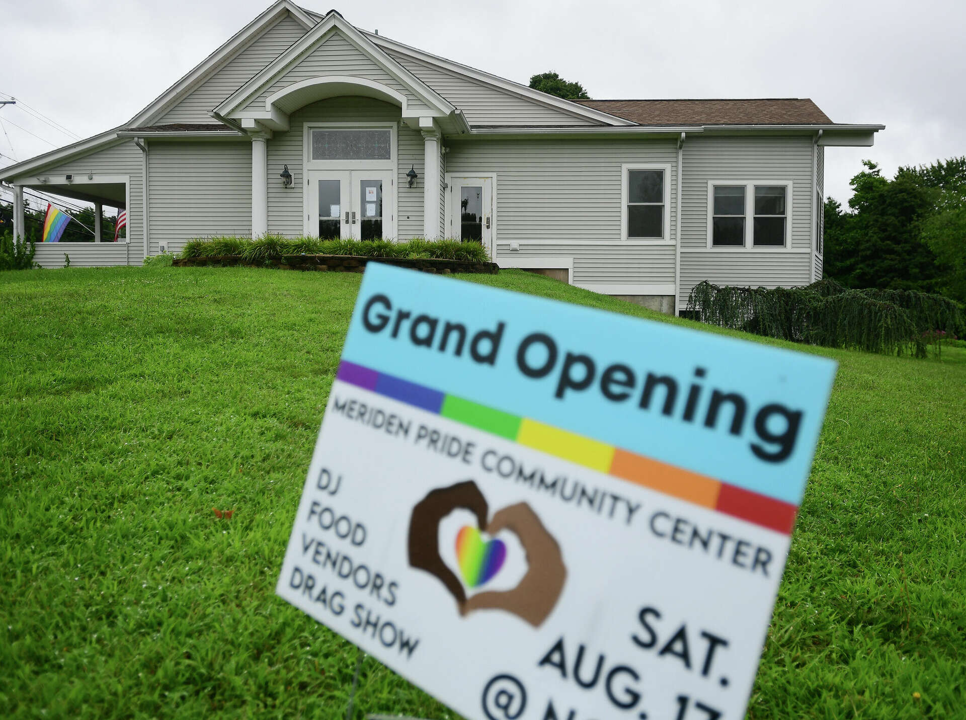 Meriden Pride Community Center opening at the Universalist church