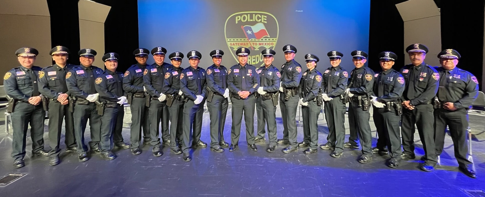 Laredo PD welcomes 13 officers into its ranks
