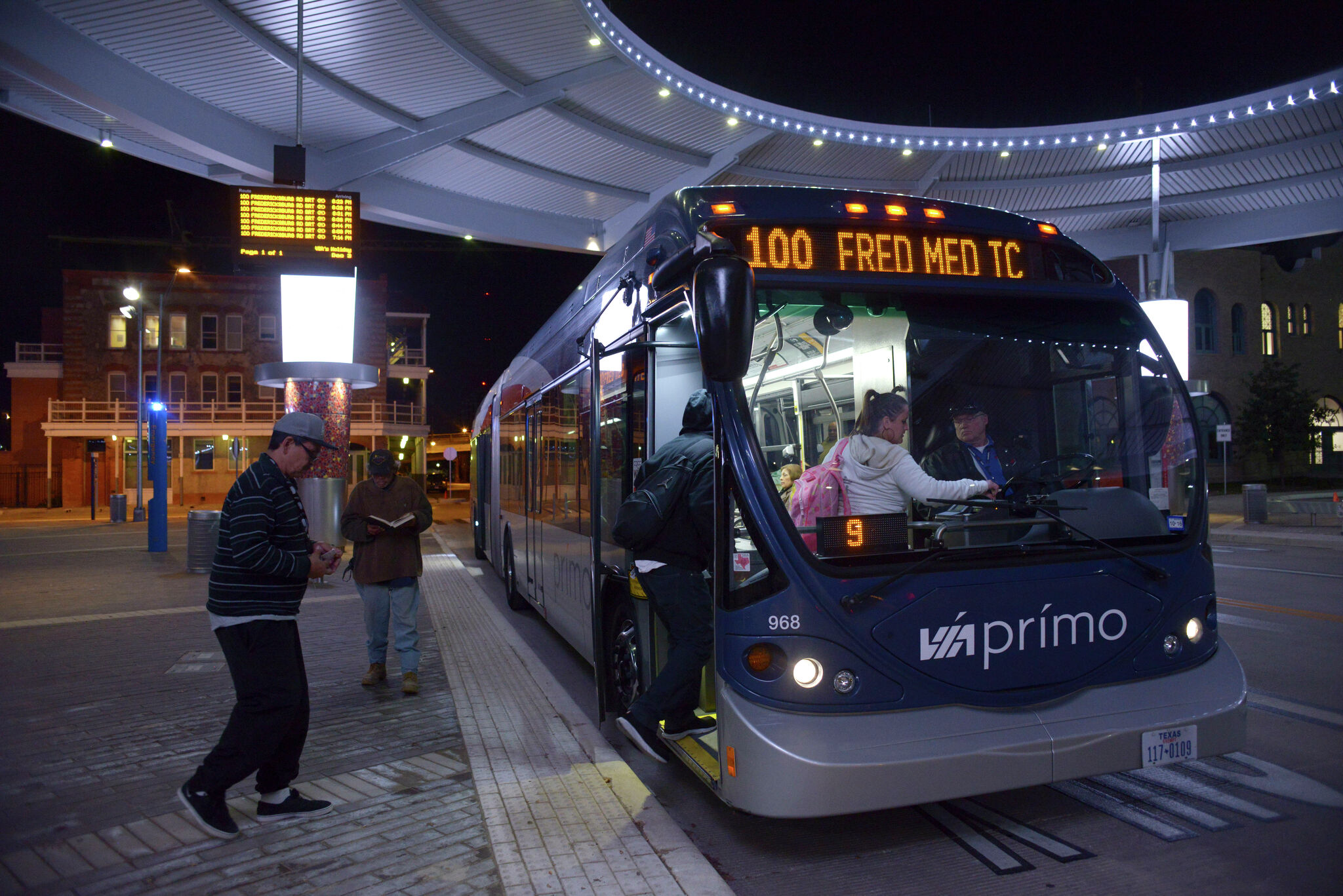 At VIA, drivers keep buses rolling without accidents