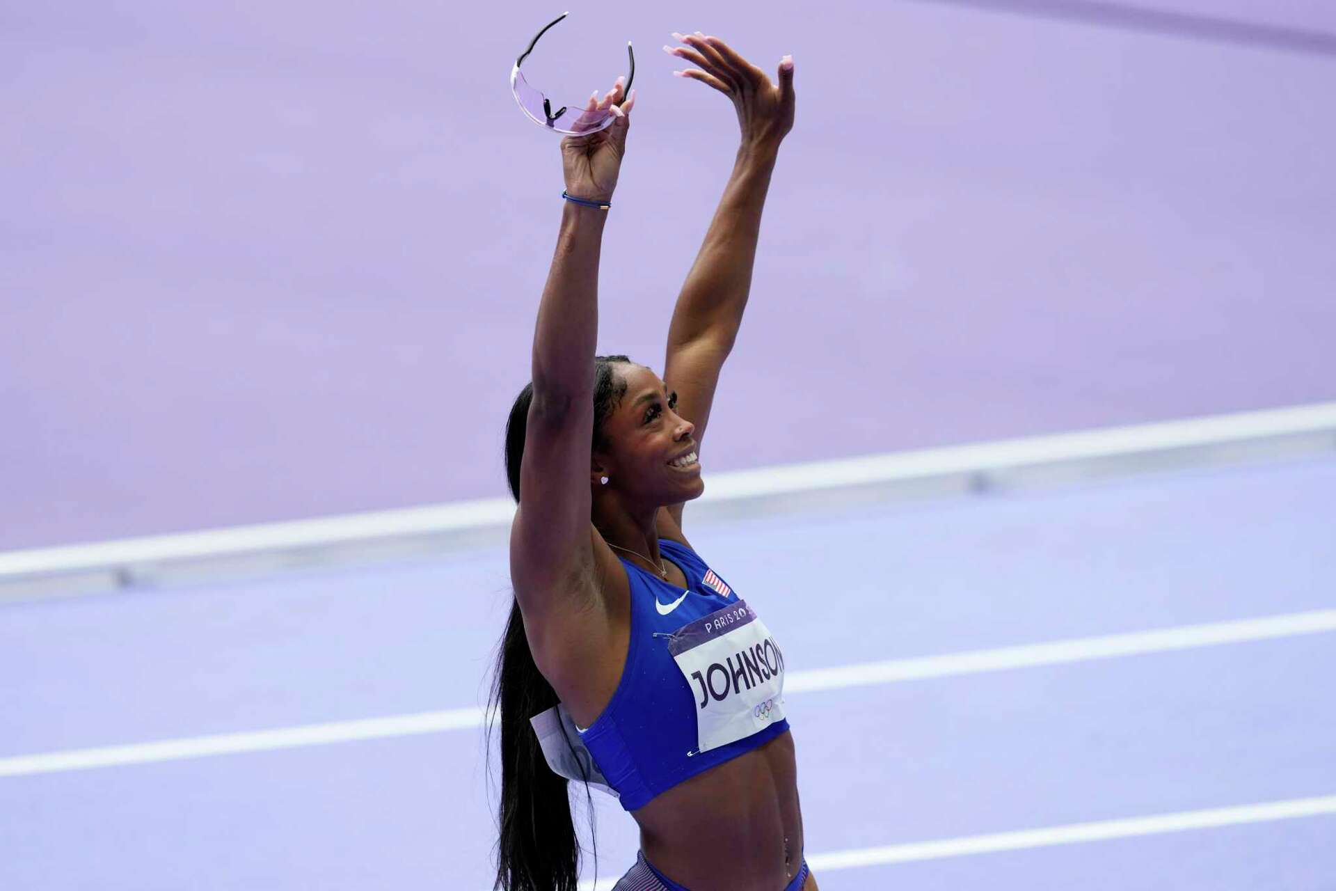 Olympic track: Spring's Alaysha Johnson clears one more hurdle