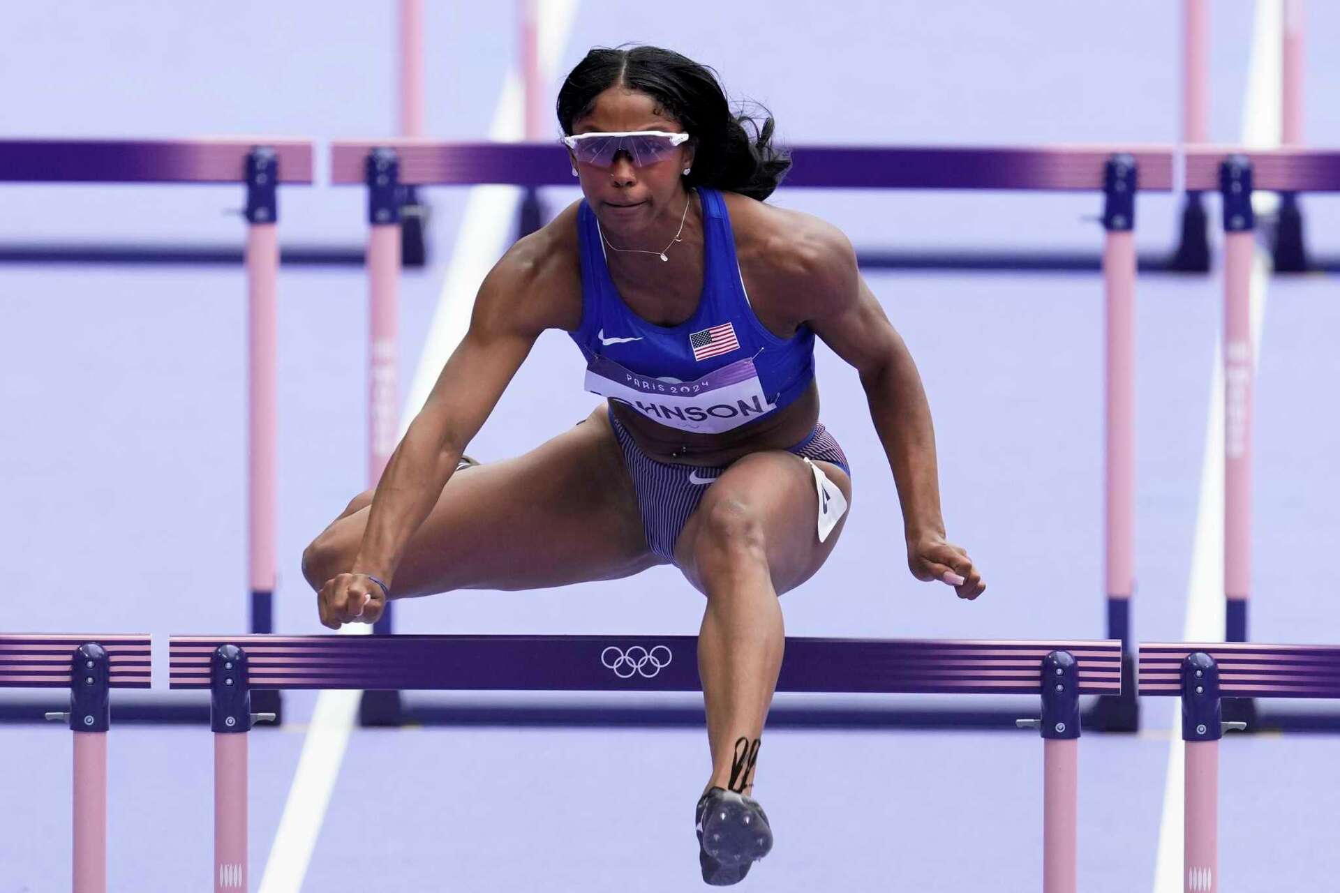 Olympic track: Spring's Alaysha Johnson clears one more hurdle