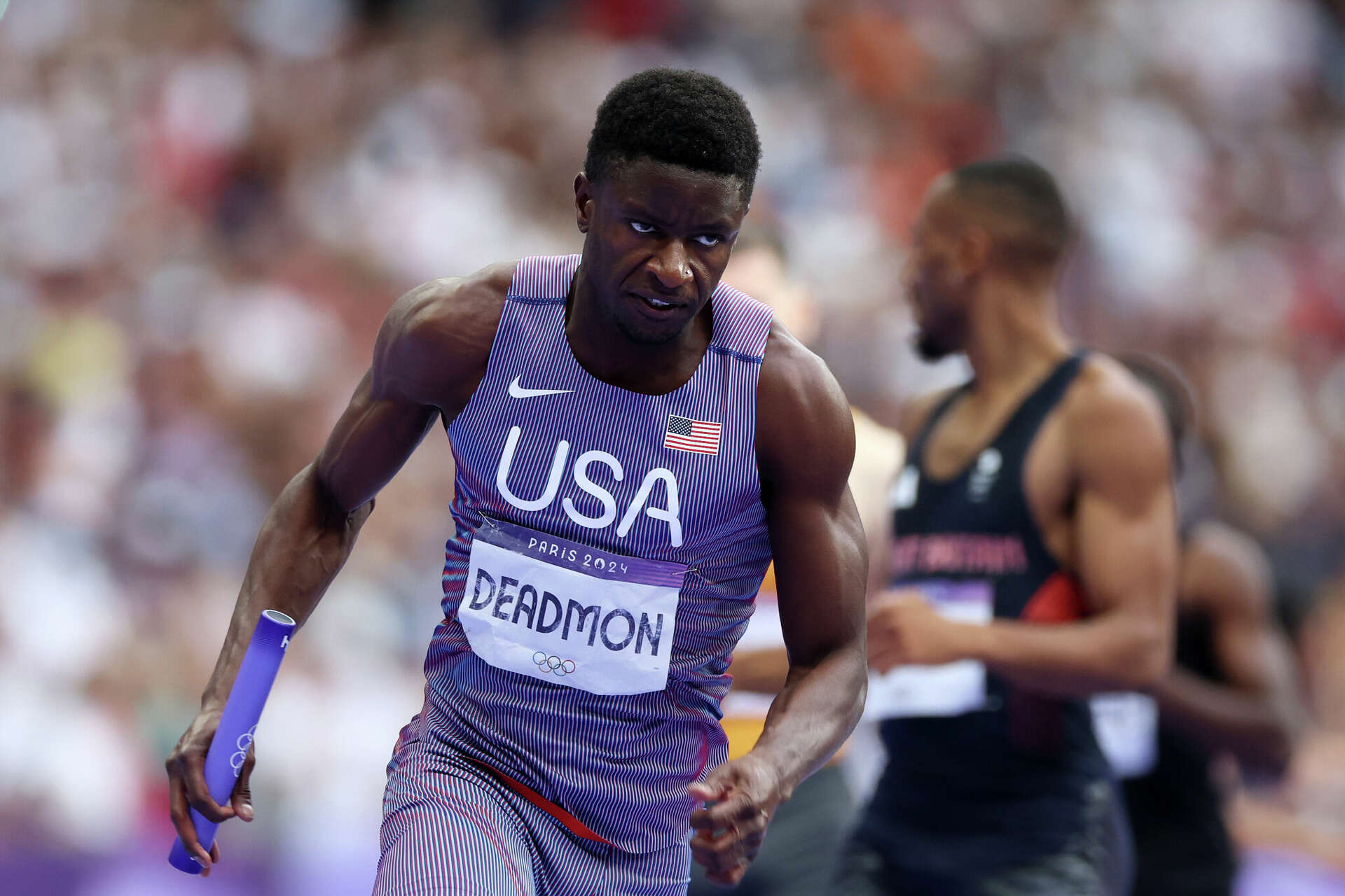 Olympic track: Bryce Deadmon runs another key leg for U.S.