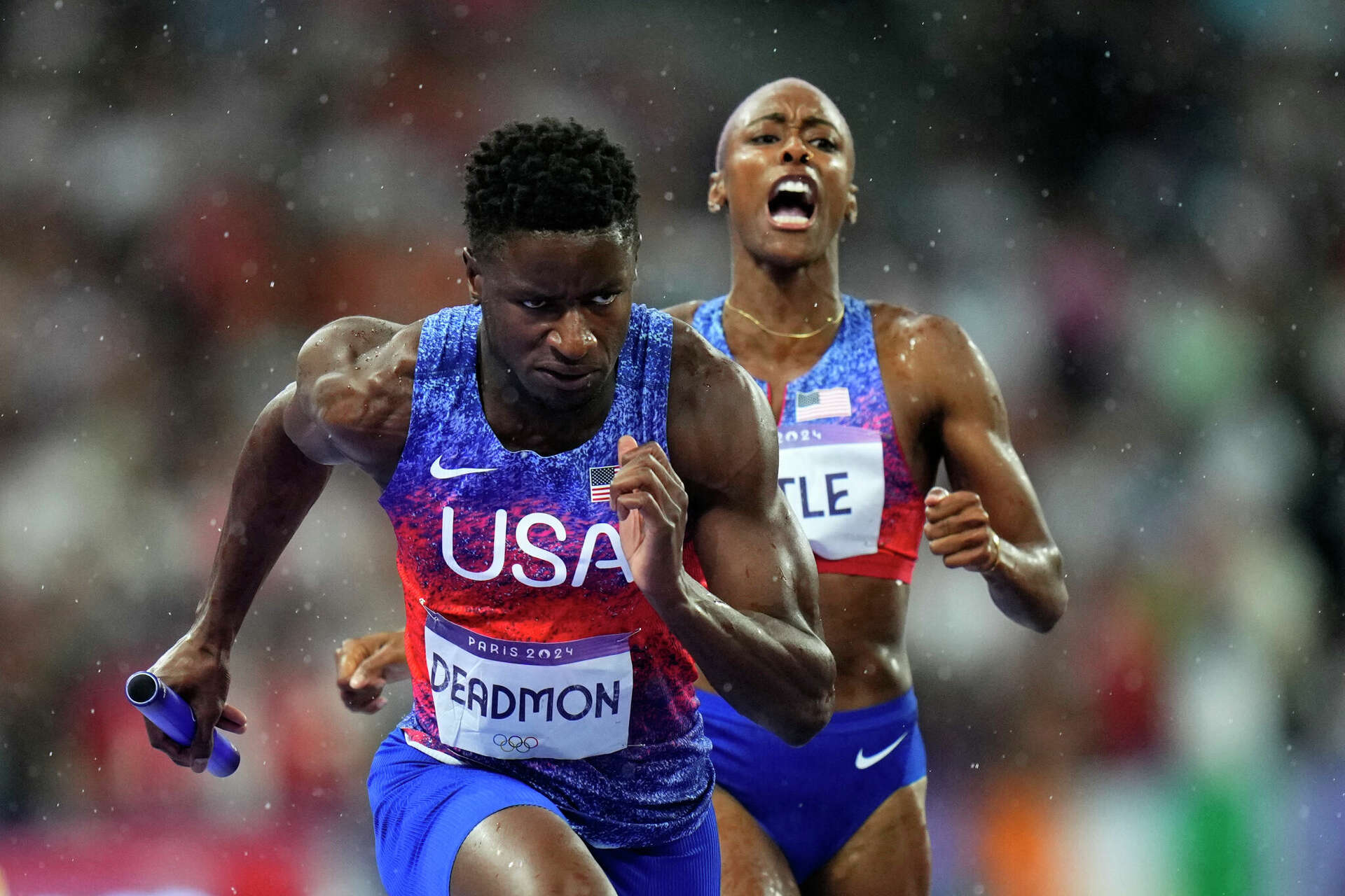 Olympic track: Bryce Deadmon runs another key leg for U.S.