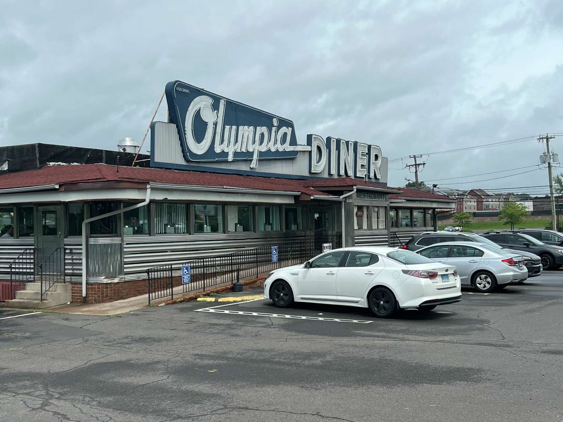 CT's iconic Olympia Diner in Newington is for sale