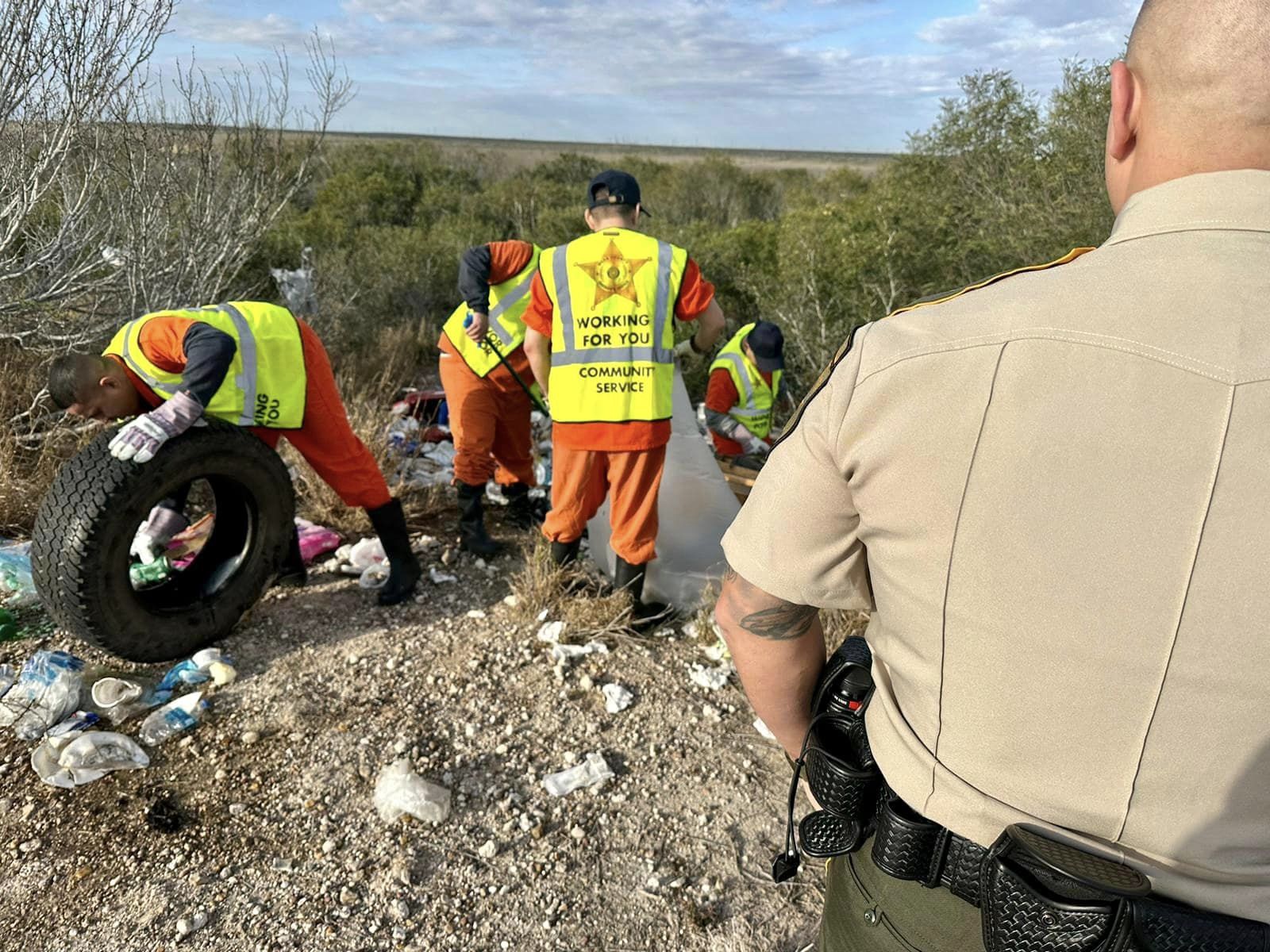 Webb Co. Sheriff's Office combats trash in rural areas, 'fuel bombs'