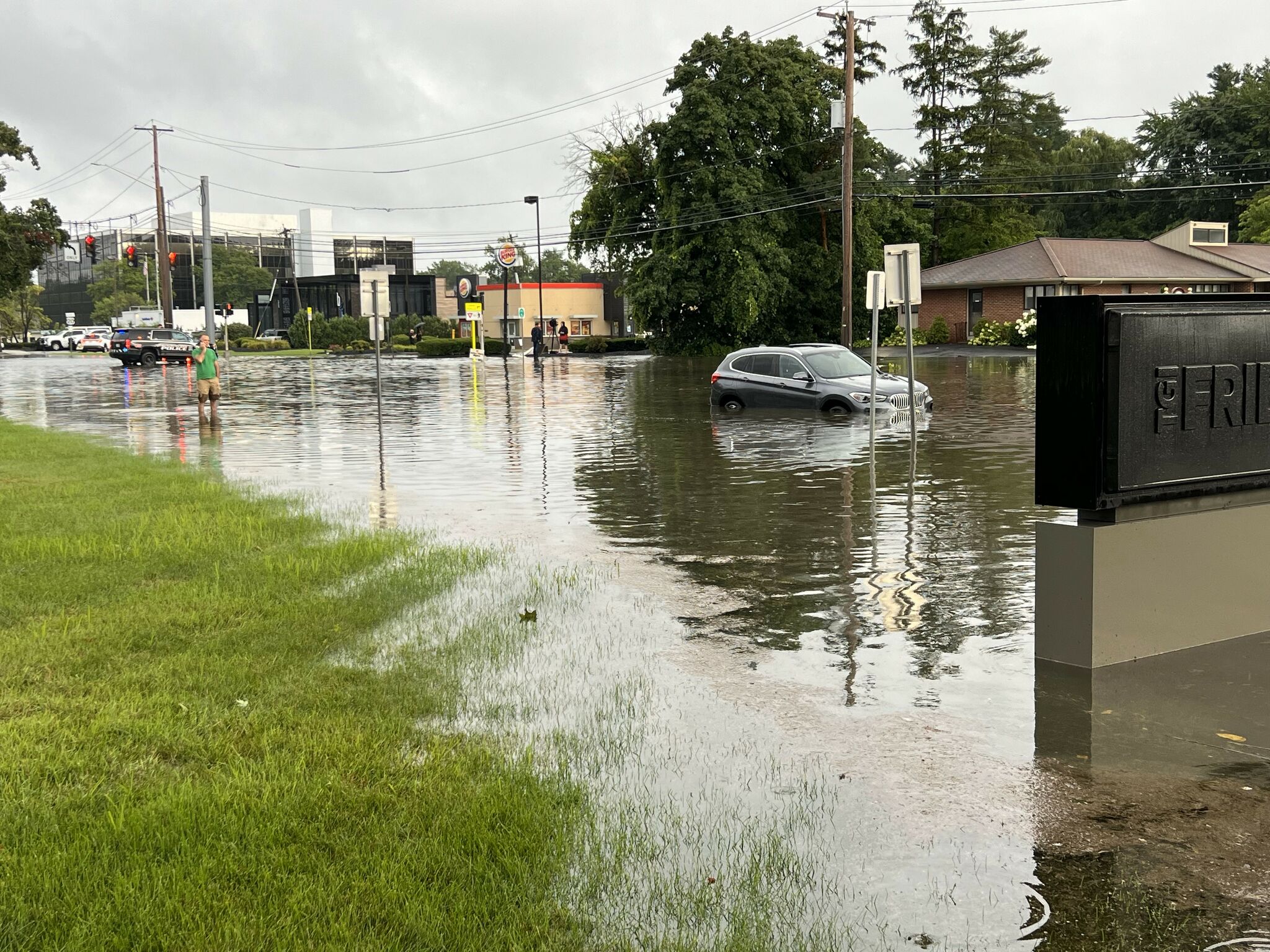 Burger King owners sue Guilderland for not fixing flooded storm pipe