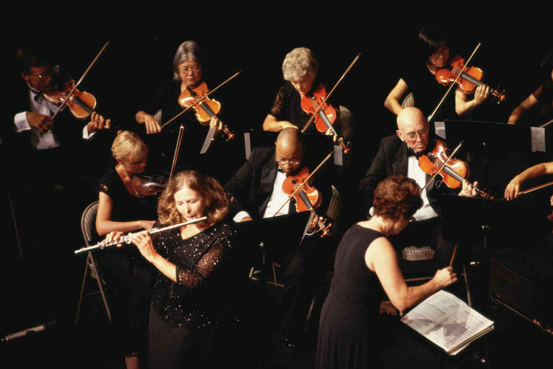 orchestra instruments position