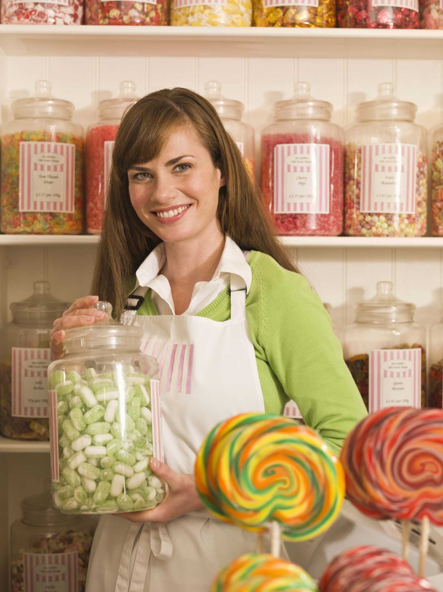 Salary of a Candy Shop Owner