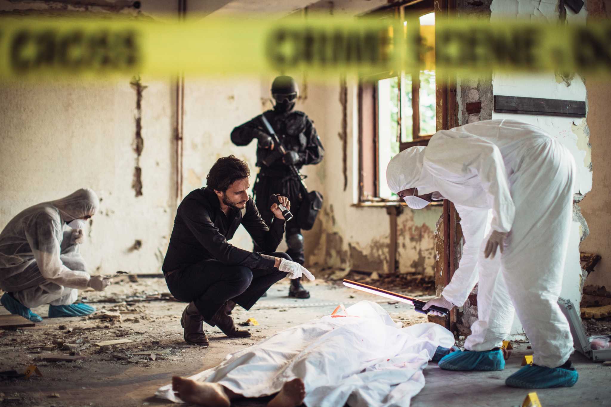 Working Conditions of a Crime Scene Investigator