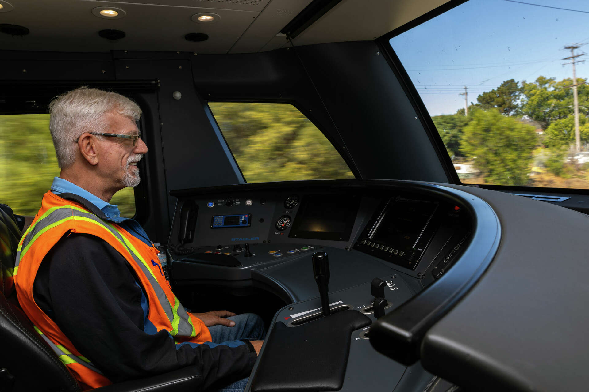 Caltrain debuts electric trains that are faster, quieter