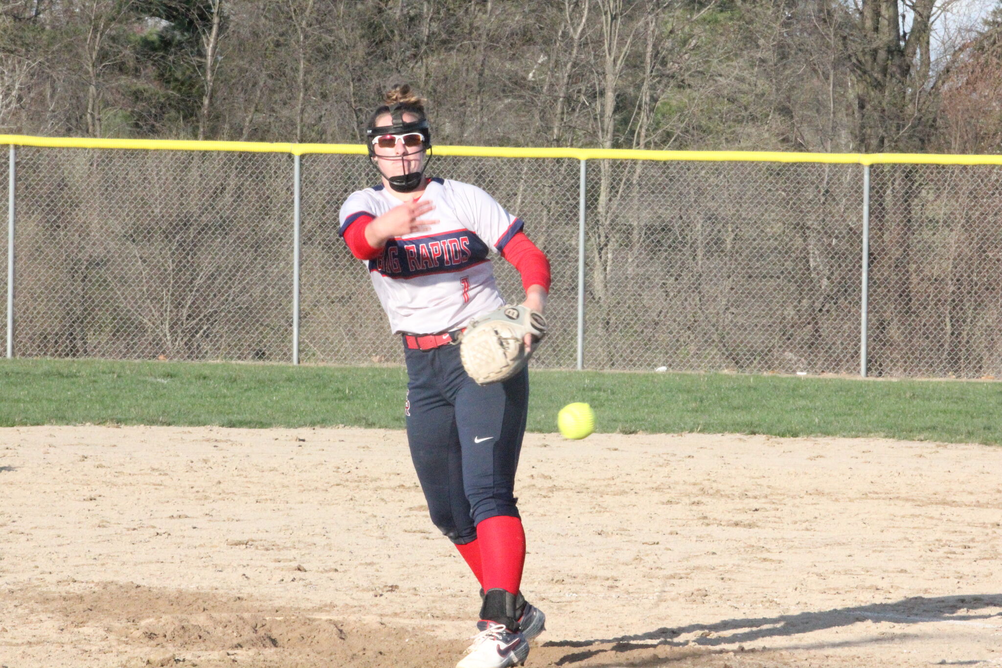 Ferris pitcher gearing up for her sophomore season