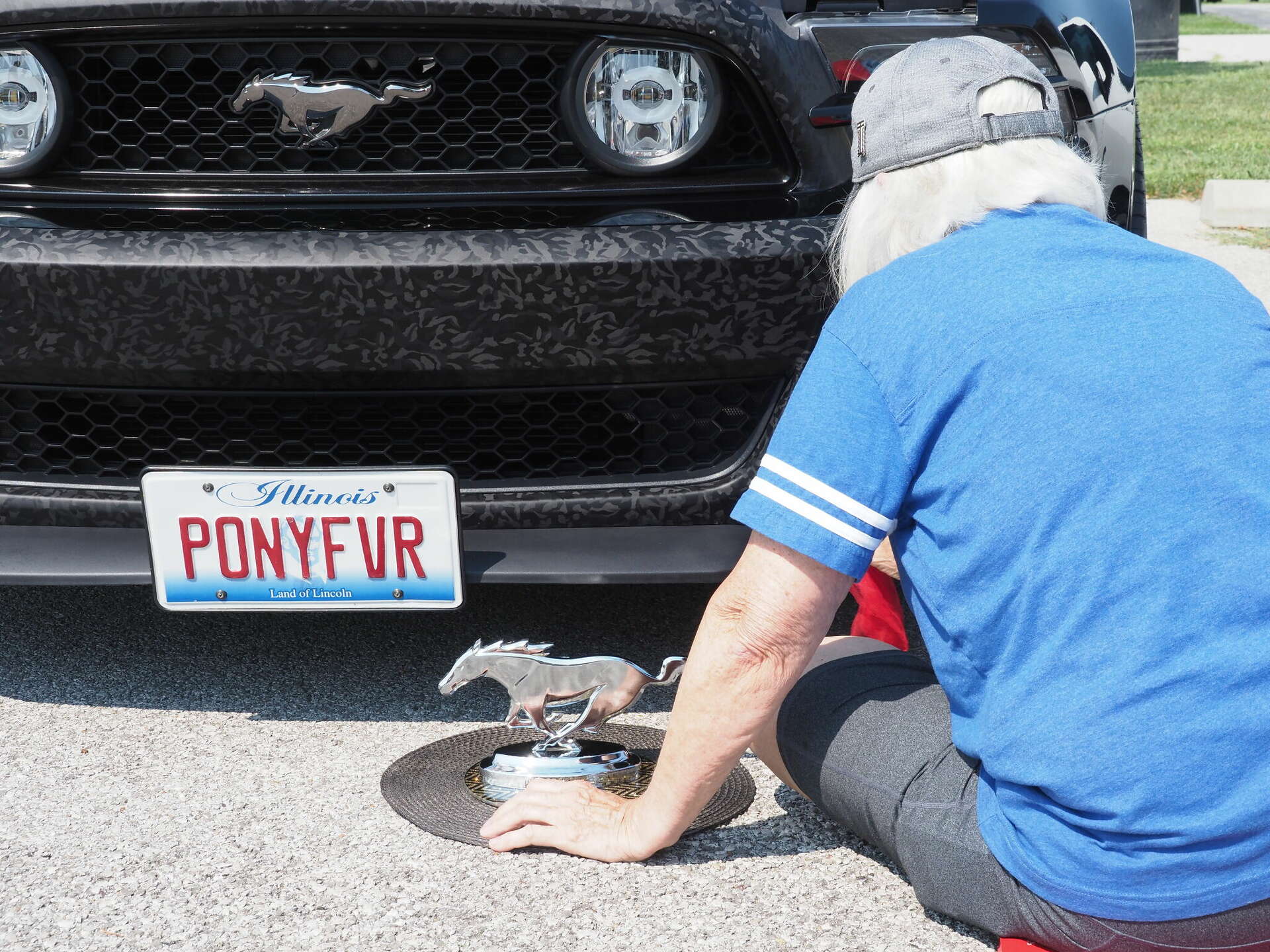 It was Corvette vs. Mustang at Godfrey's Dynamic Duo Car Show