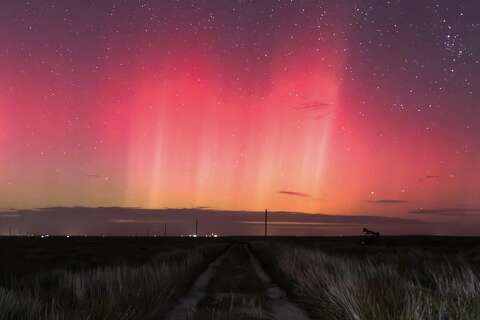 The northern lights make unexpected return to Texas—with meteors