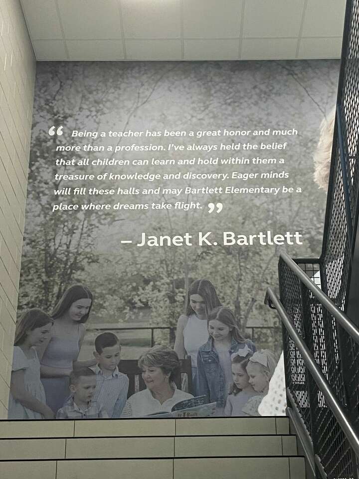 New Janet K. Bartlett Elementary in Conroe ISD honors 30-year teacher