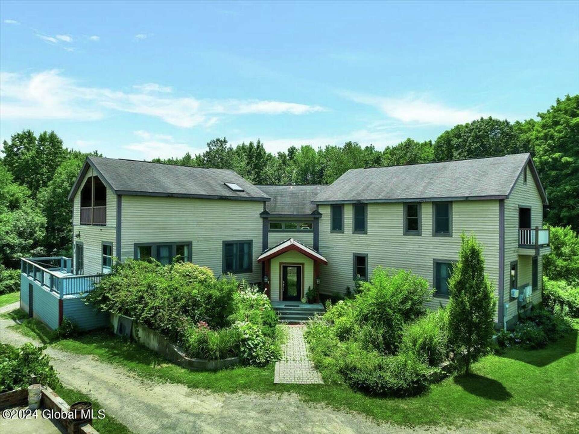 Custom Poestenkill home in Averill Park schools listed under $500,000