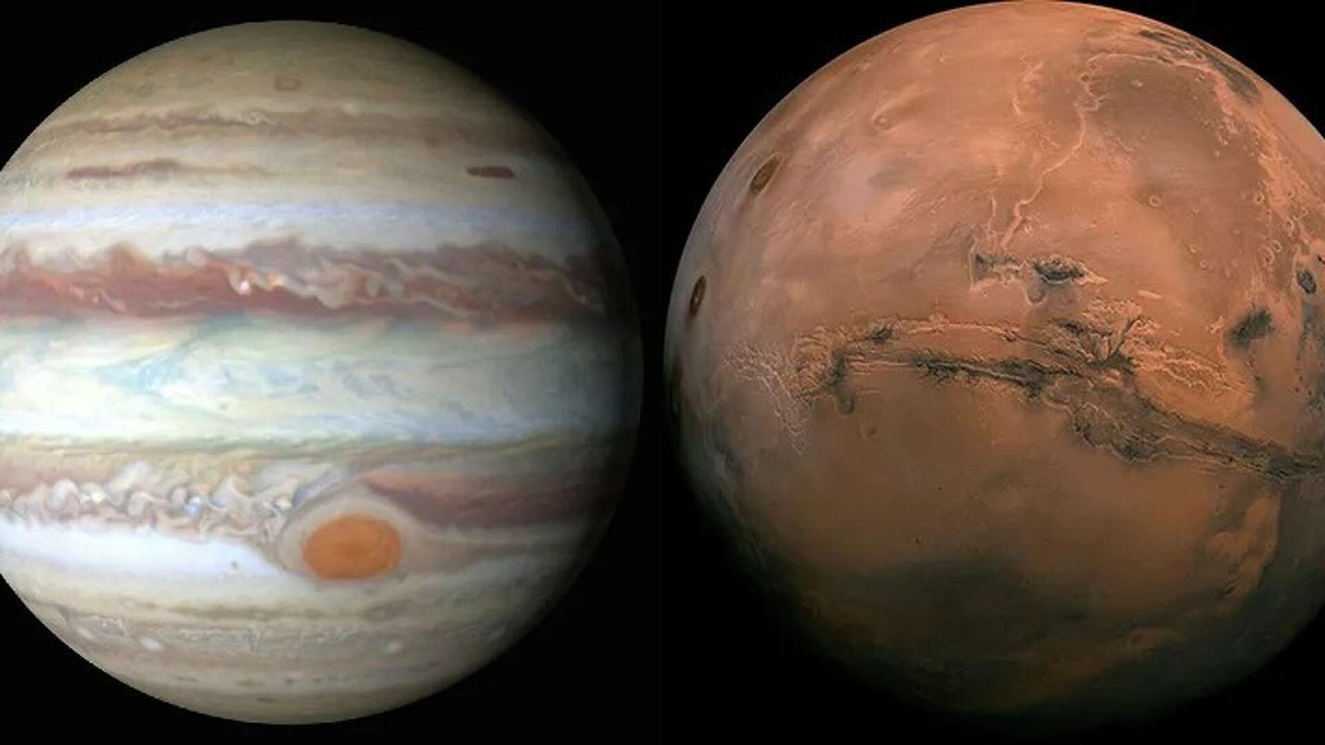 Mars and Jupiter to form rare 'double planet' this week