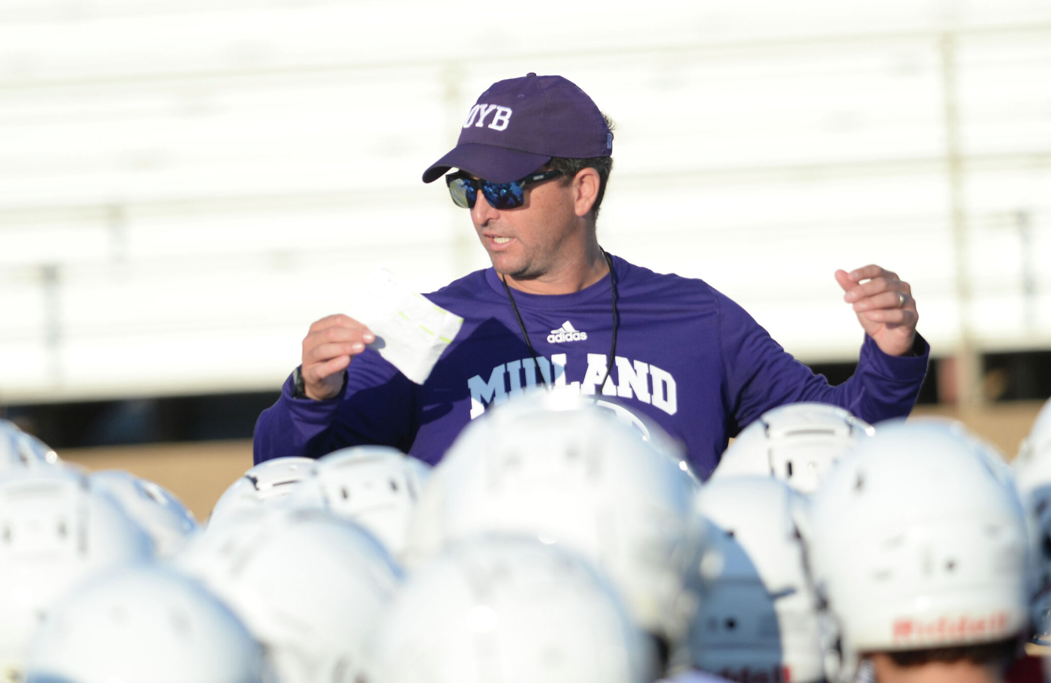 Defense, O-line highlight Midland High's 1st day of football practice