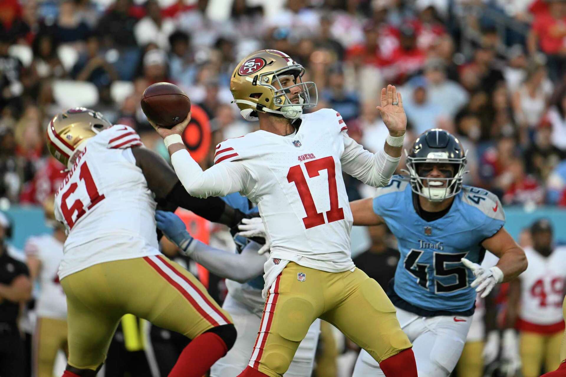49ers game review: How does QB2 battle shape up after preseason debut?