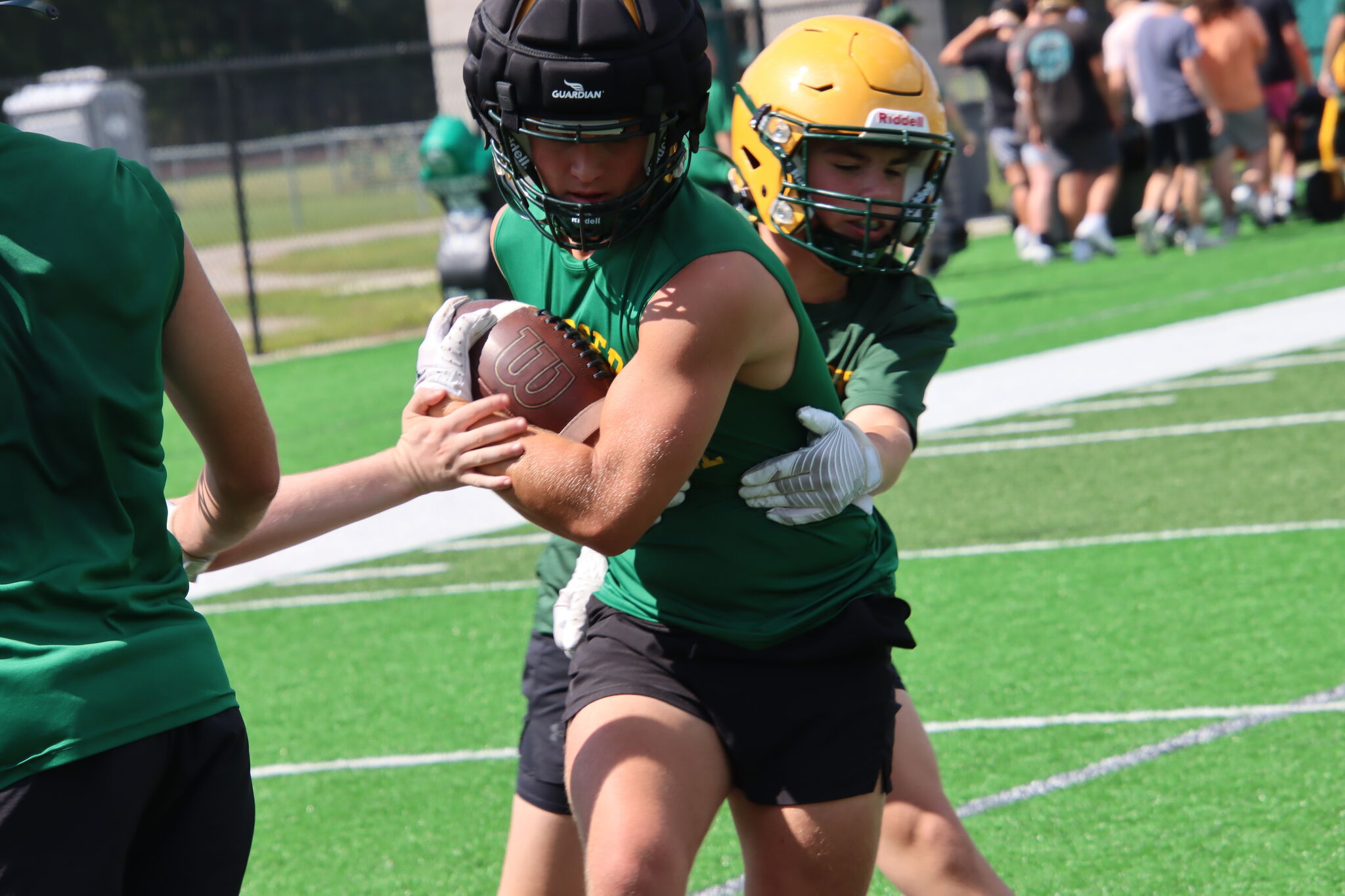 Dow High football, first day of practice, Aug. 12, 2024 (photos)