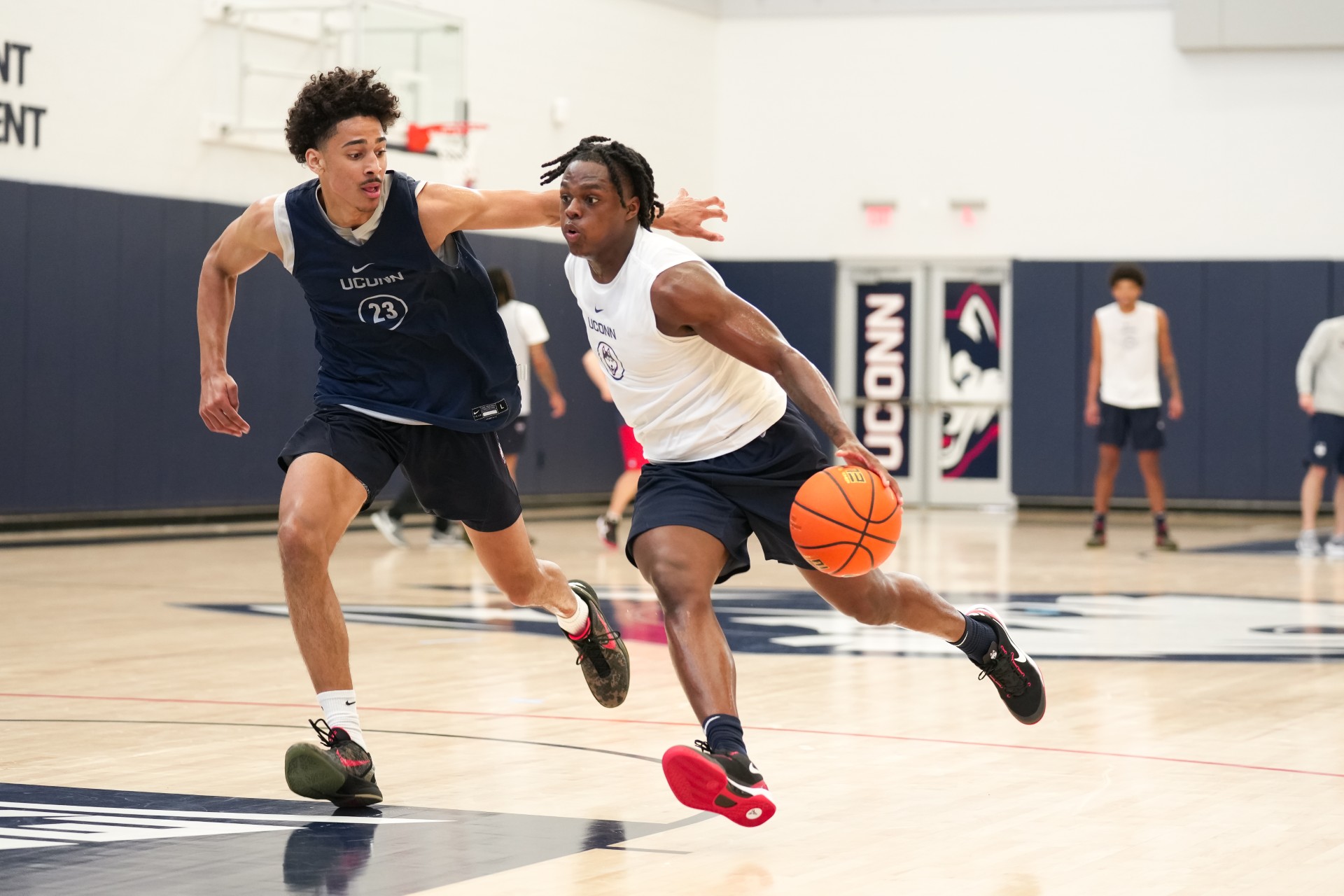 UConn freshman Ahmad Nowell competing for starting backcourt job