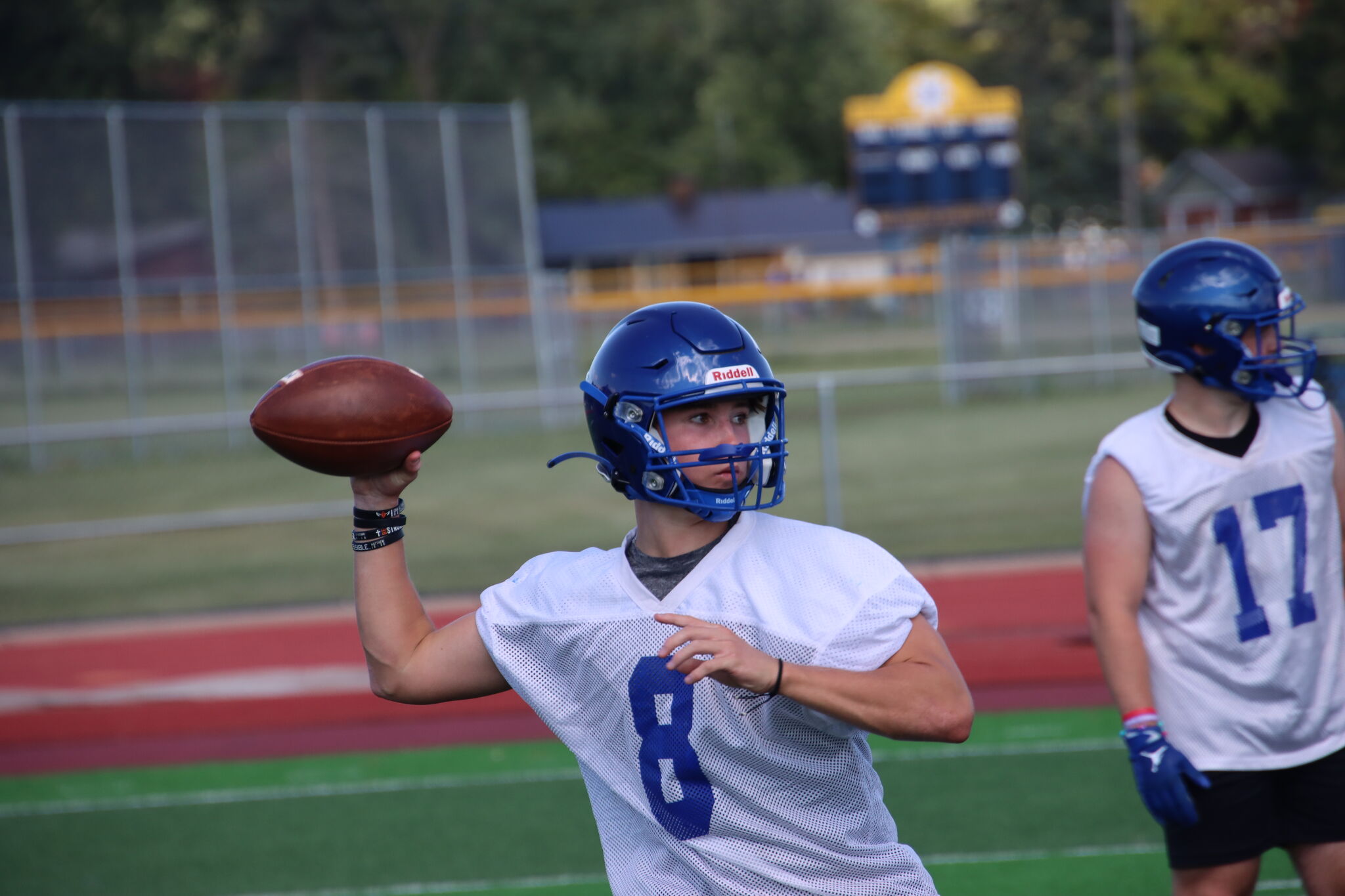 Midland High football, first day of practice, Aug. 12, 2024