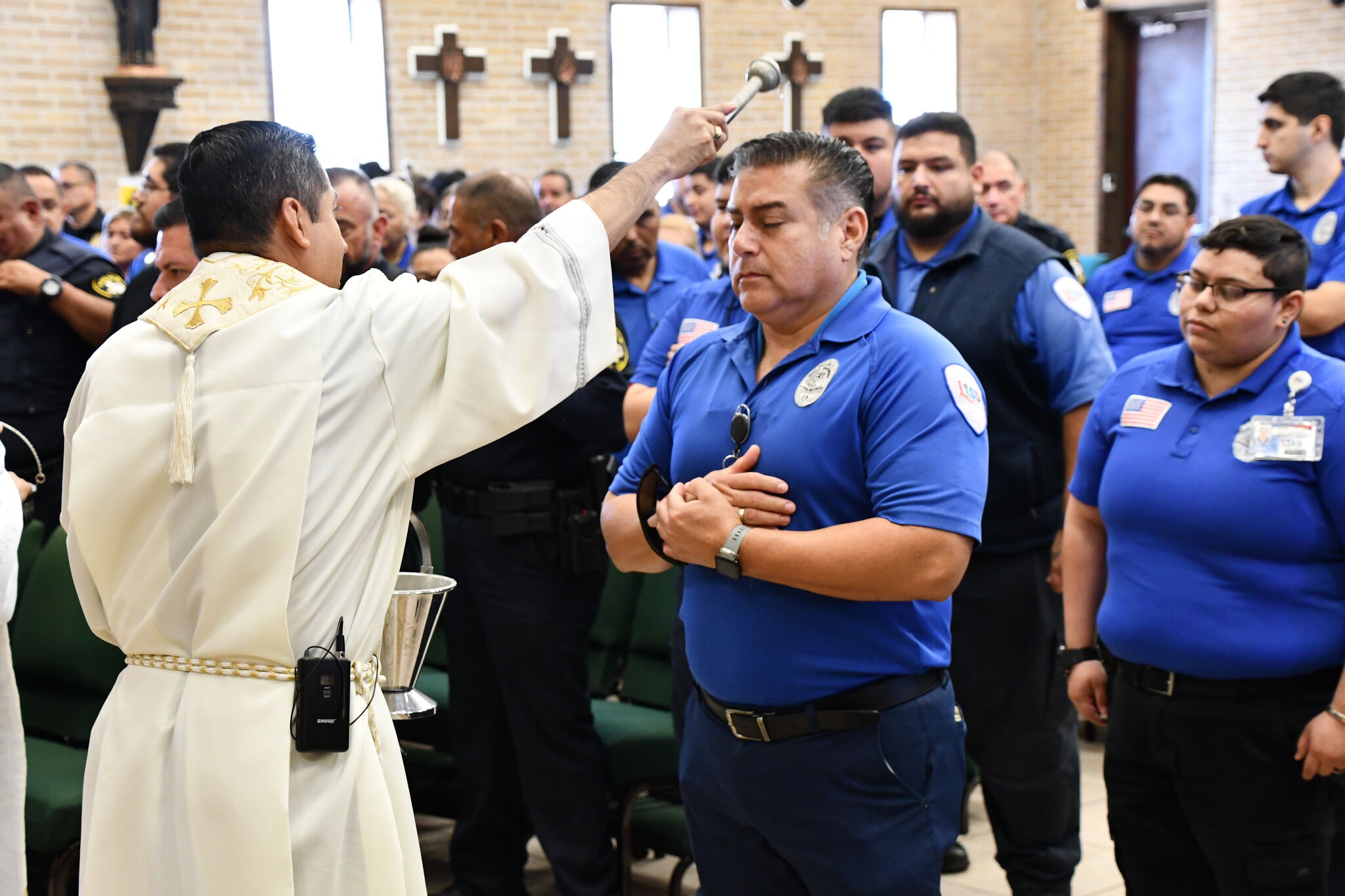 LISD Police hosts Blessing of the Badges ahead of 2024-25 school year
