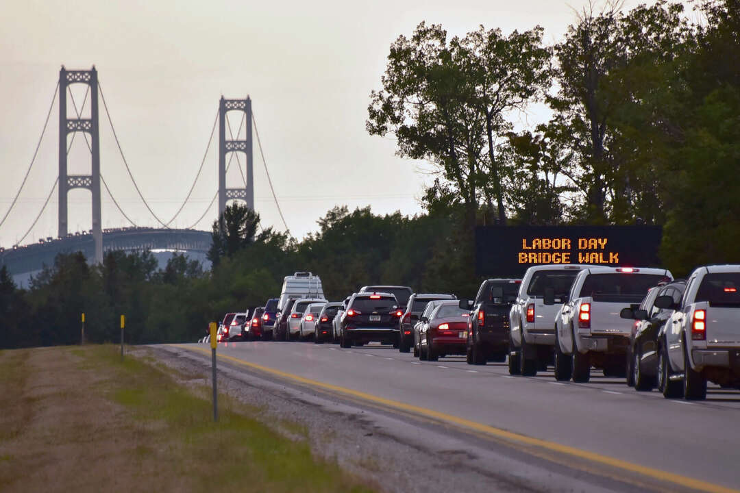 How to walk across the Mackinac Bridge on Labor Day, new starting spot