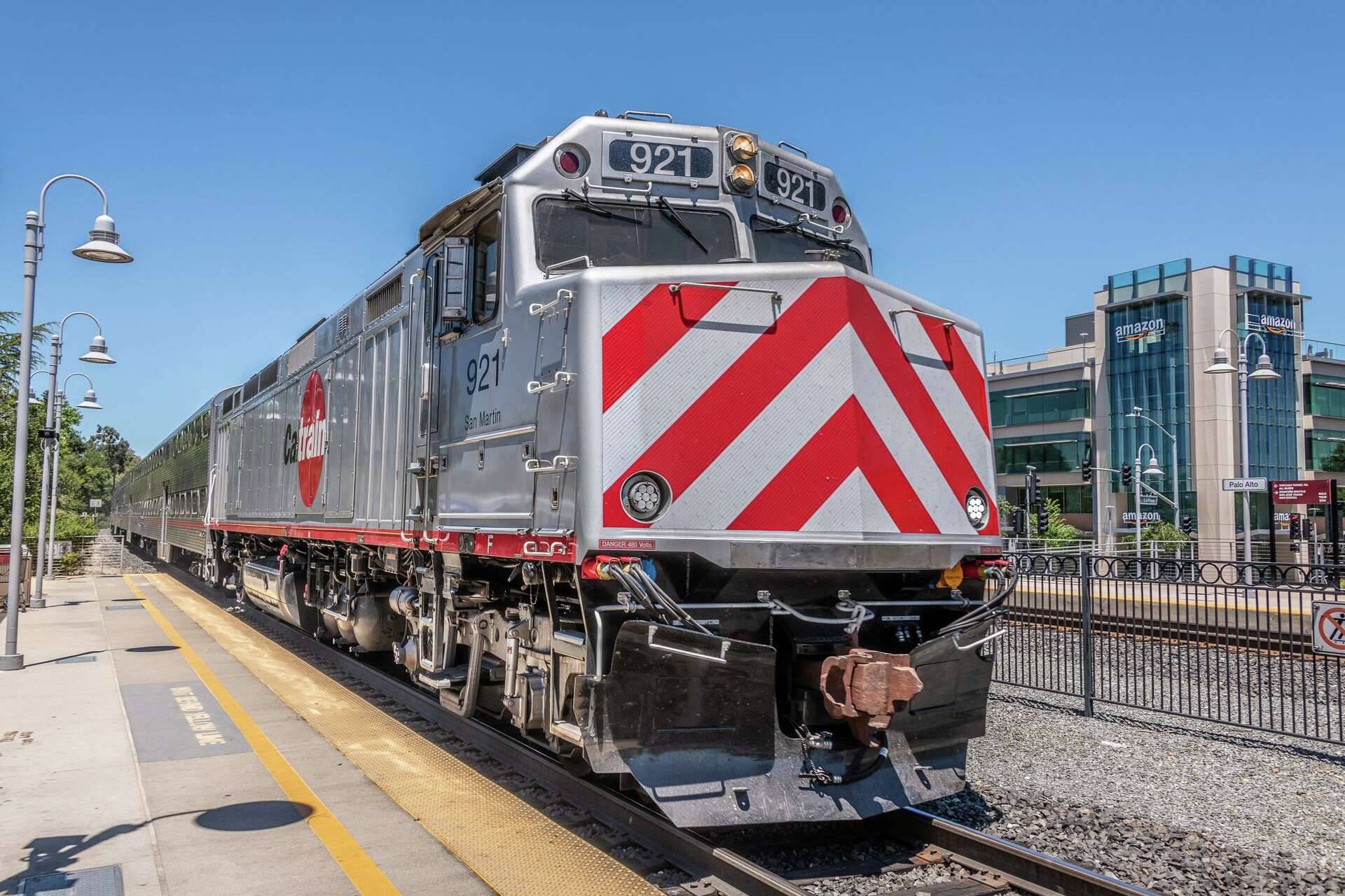 A ‘gently used’ 135-ton Caltrain locomotive just went on sale