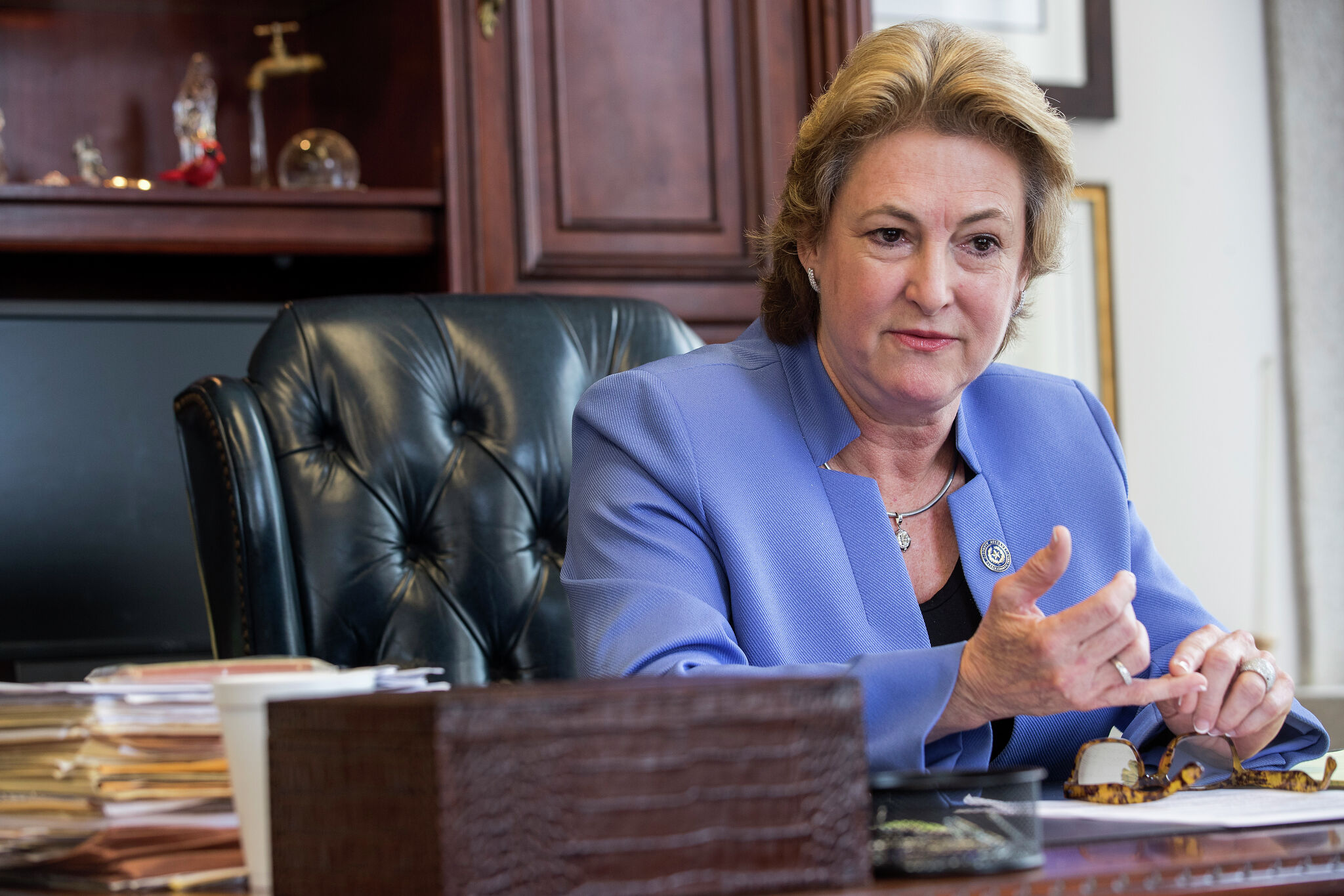 Does Kim Ogg's new job in Harris County confirm her party change?