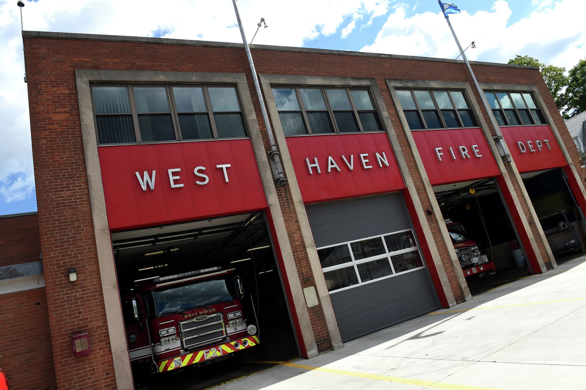 West Haven fire chief: Crews battle blaze at factory Dogburn Road