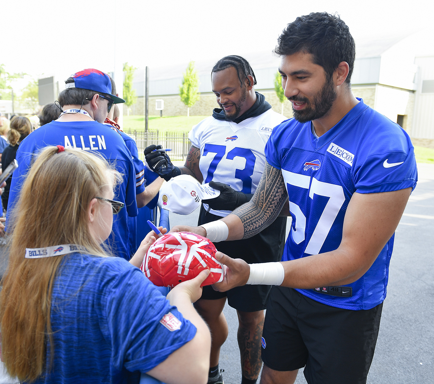 Buffalo Bills' A.J. Epenesa embraces leadership role
