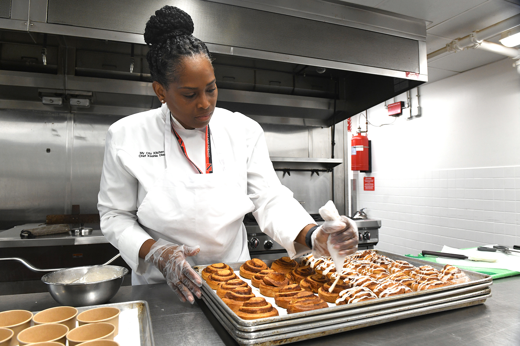 Chef Kashia Diaz finds purpose at Bridgeport Rescue Mission