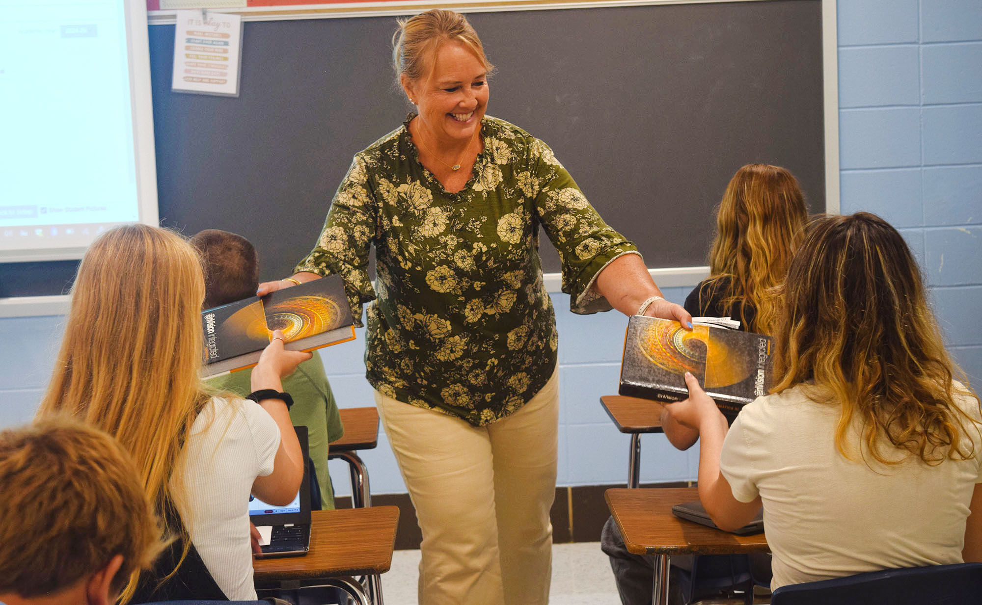First day of school brings students back to classroom