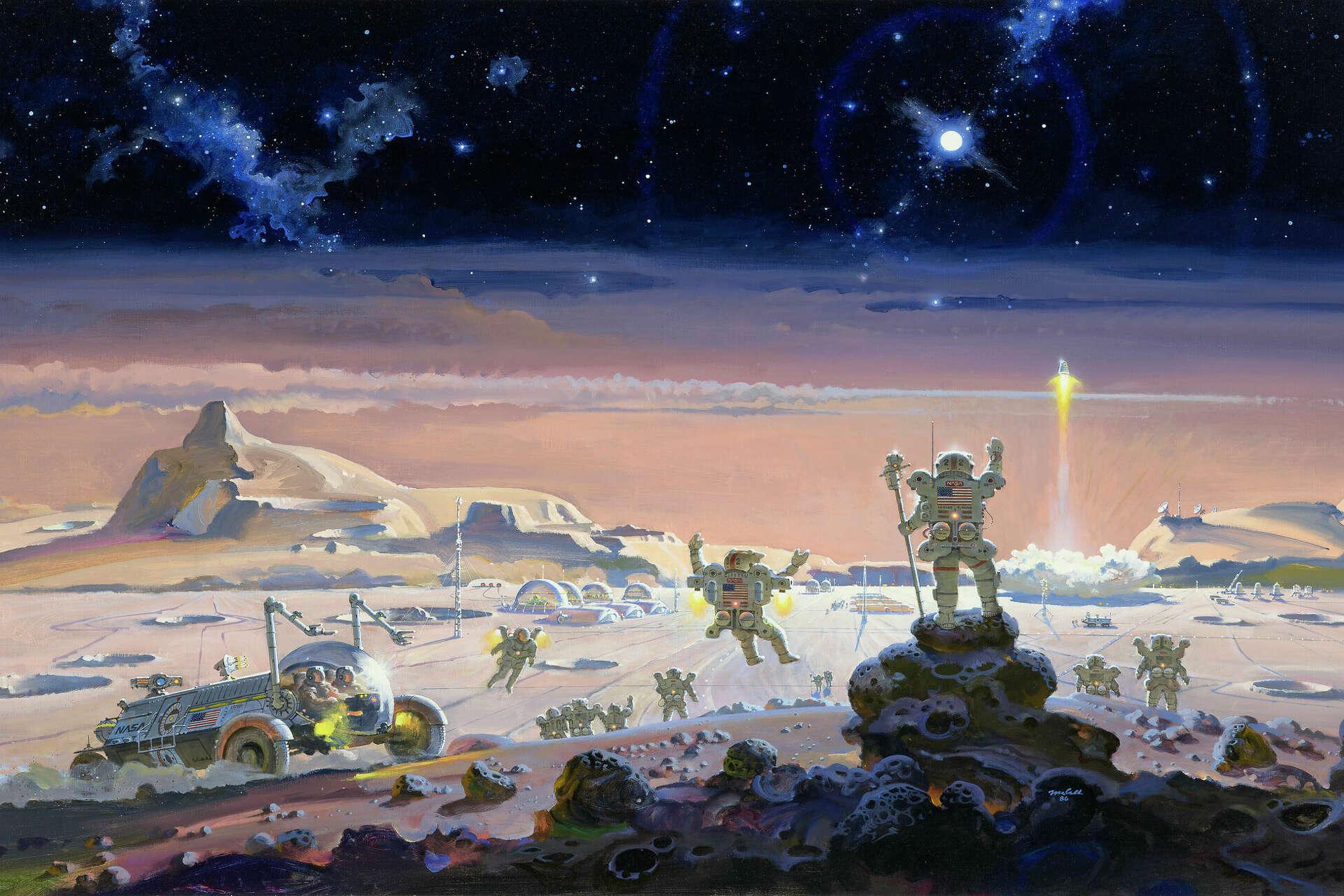 Famous Space Artists