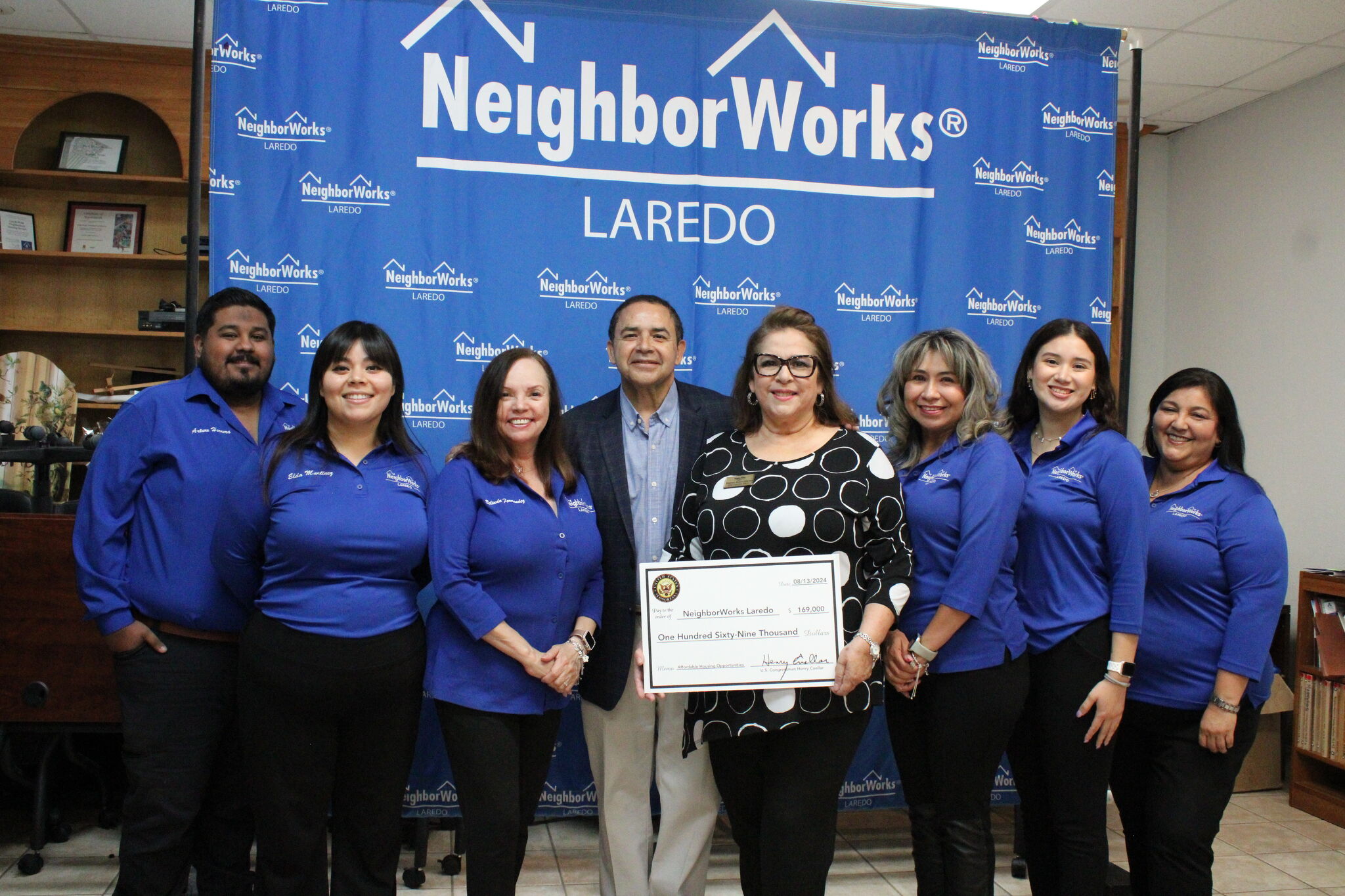 Cuellar announces $169K federal grant for NeighborWorks Laredo