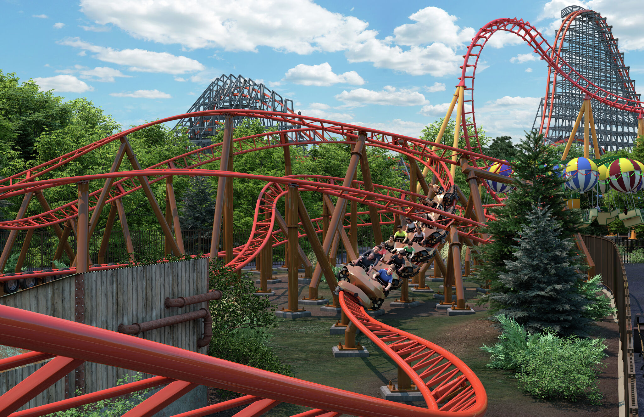 Six Flags New England is getting a steampunk launch coaster