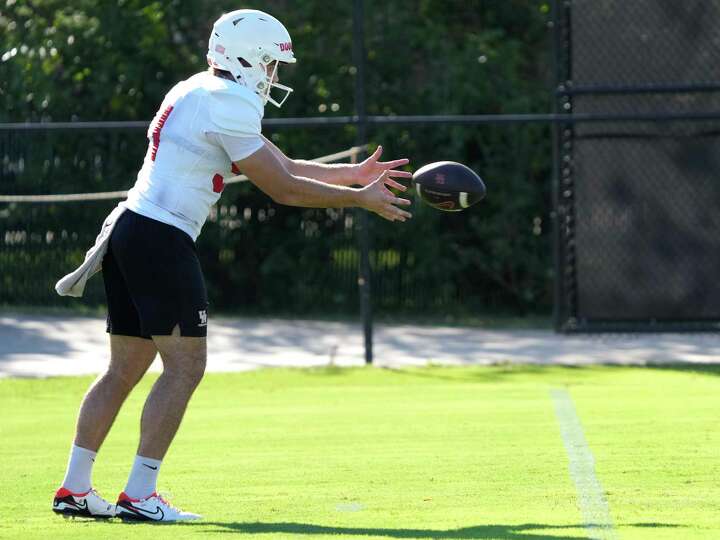UH football: Freshman Liam Dougherty is a punter from Down Under