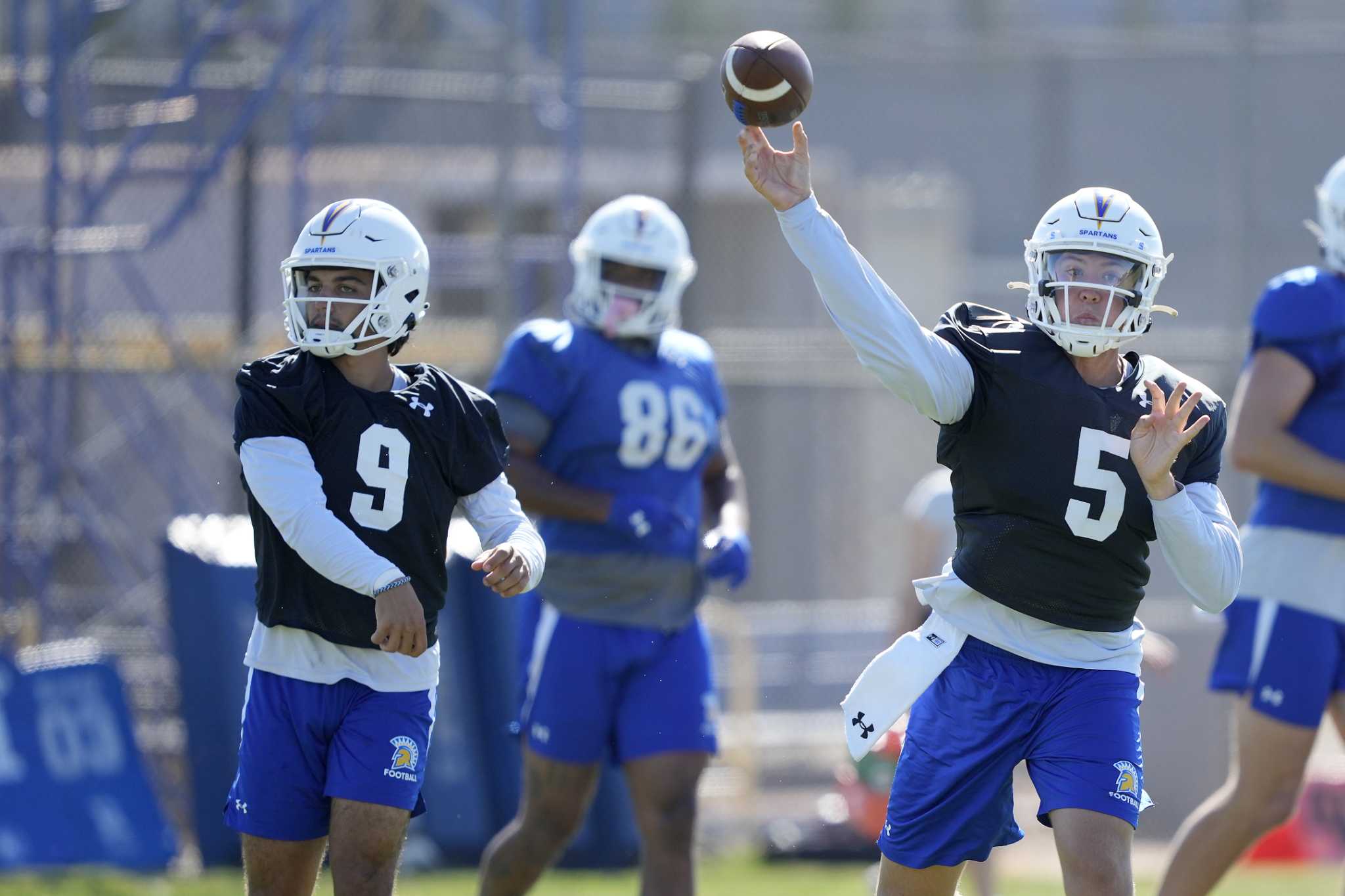 Who will QB San Jose State Spartans’ new ‘Spread and Shred‘’ offense?