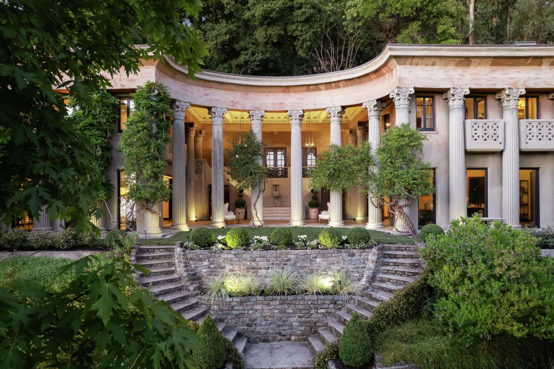 Photos: Billionaire Getty’s Greco-Roman villa listed in Berkeley Hills