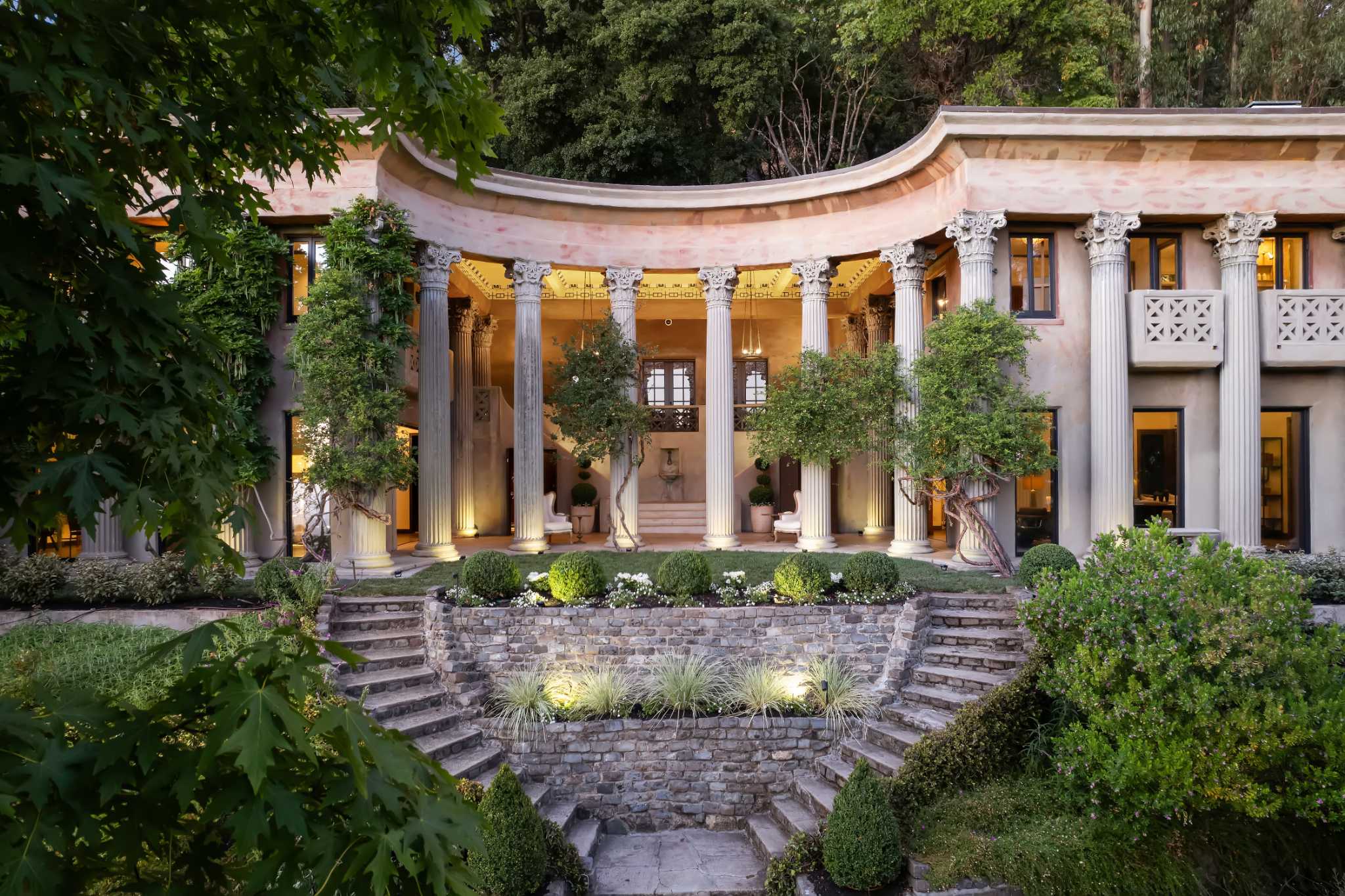 Photos: Billionaire Getty’s Greco-Roman villa listed in Berkeley Hills