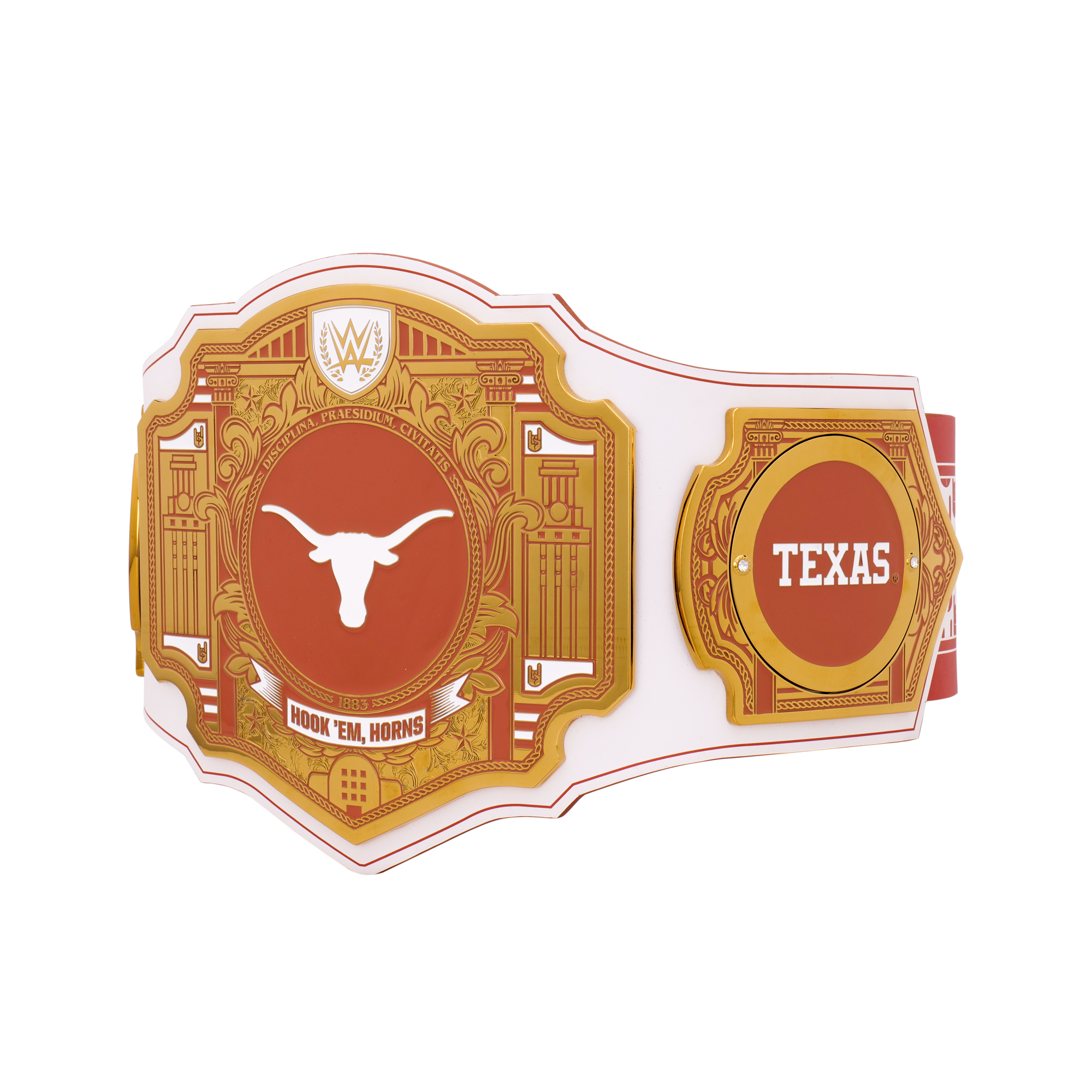UT Longhorns among SEC schools to have WWE championship belts