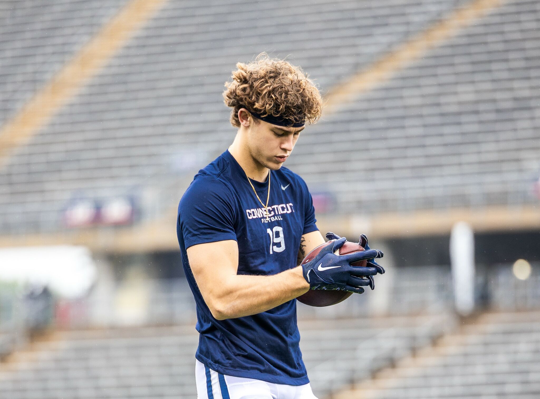 UConn WR Jackson Harper looks to contribute to Huskies this season