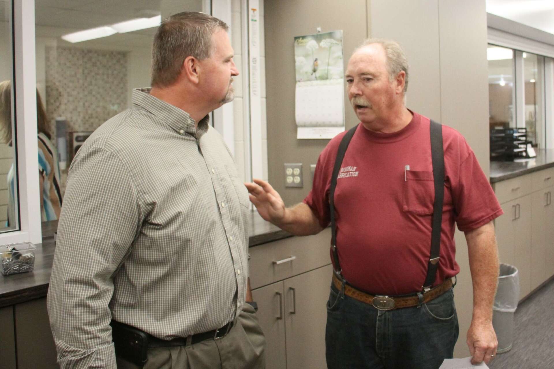 Drawing gives incumbent Vaughan another term on county board